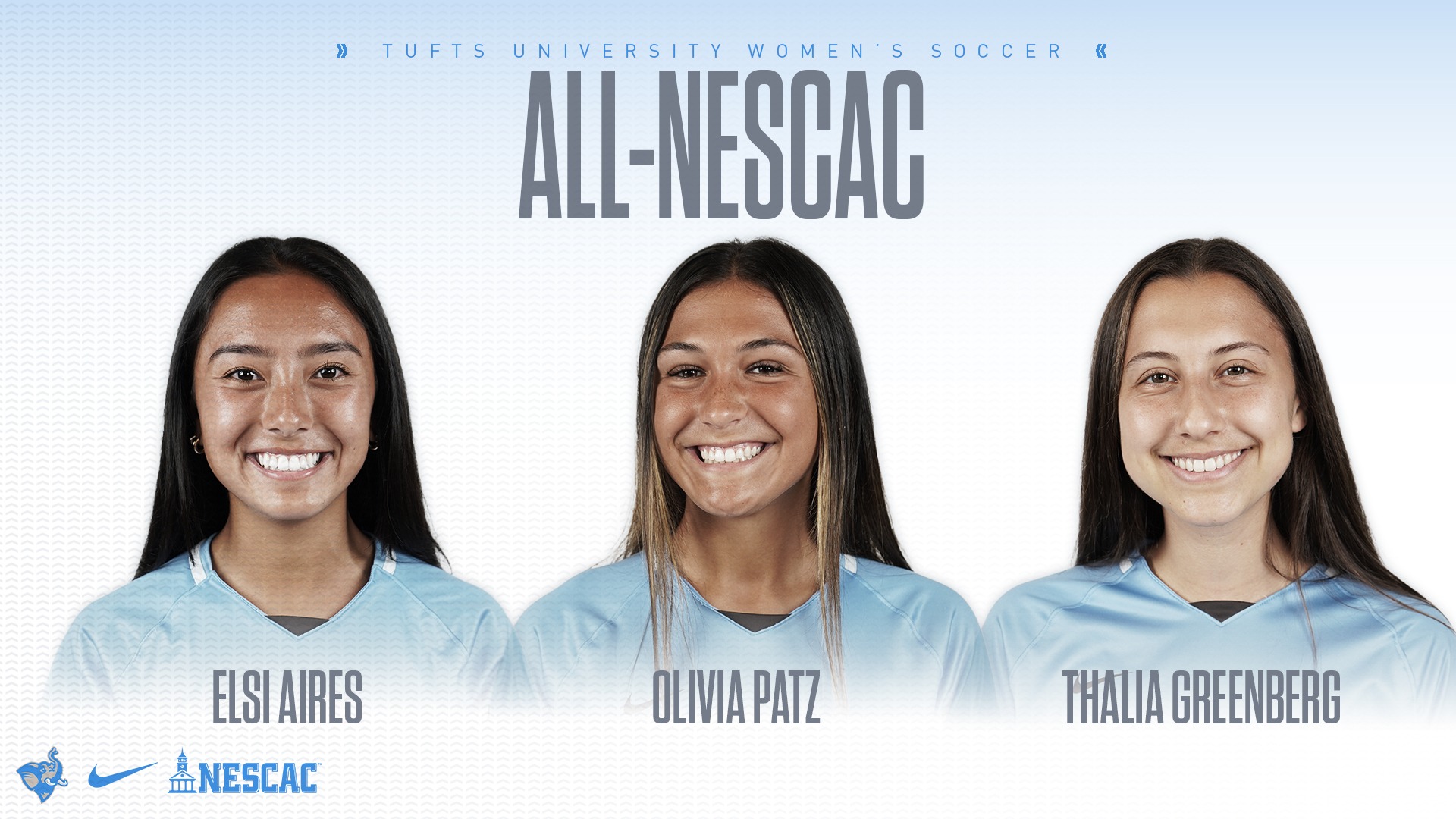 Women's Soccer Tabbed With Three All-NESCAC Honorees Wednesday - Tufts ...