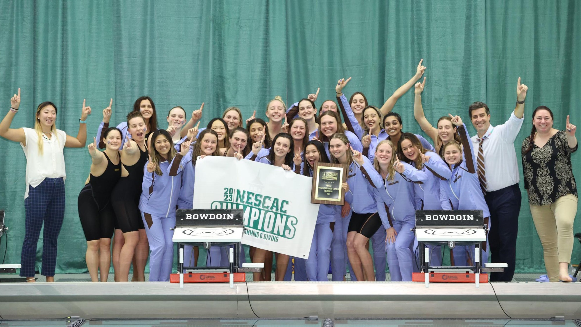 Women's Swimming & Diving Wins Second Straight NESCAC Title - Tufts ...