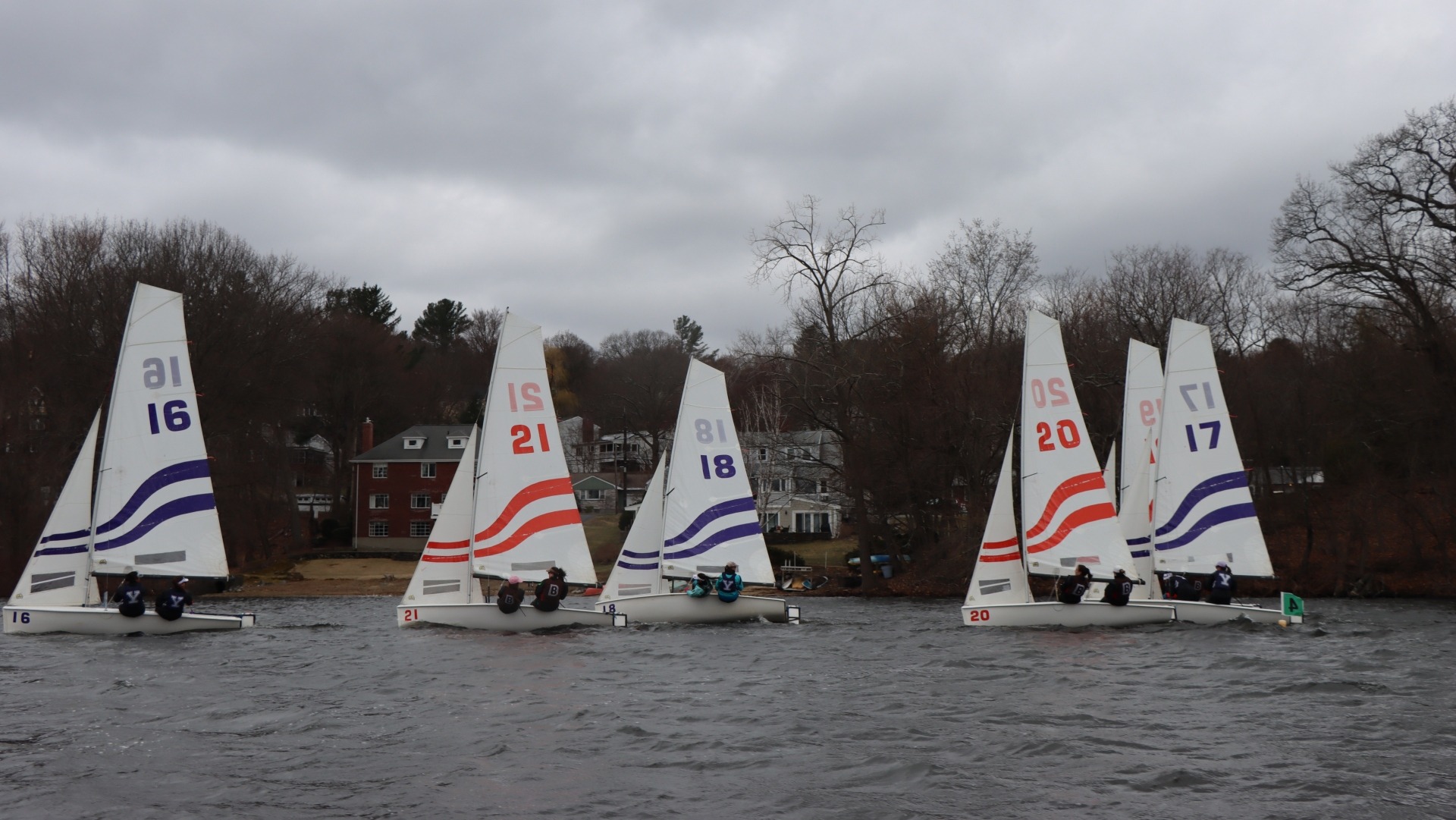 Women's Sailing Eighth at Yale Team Race After One Day - Tufts University