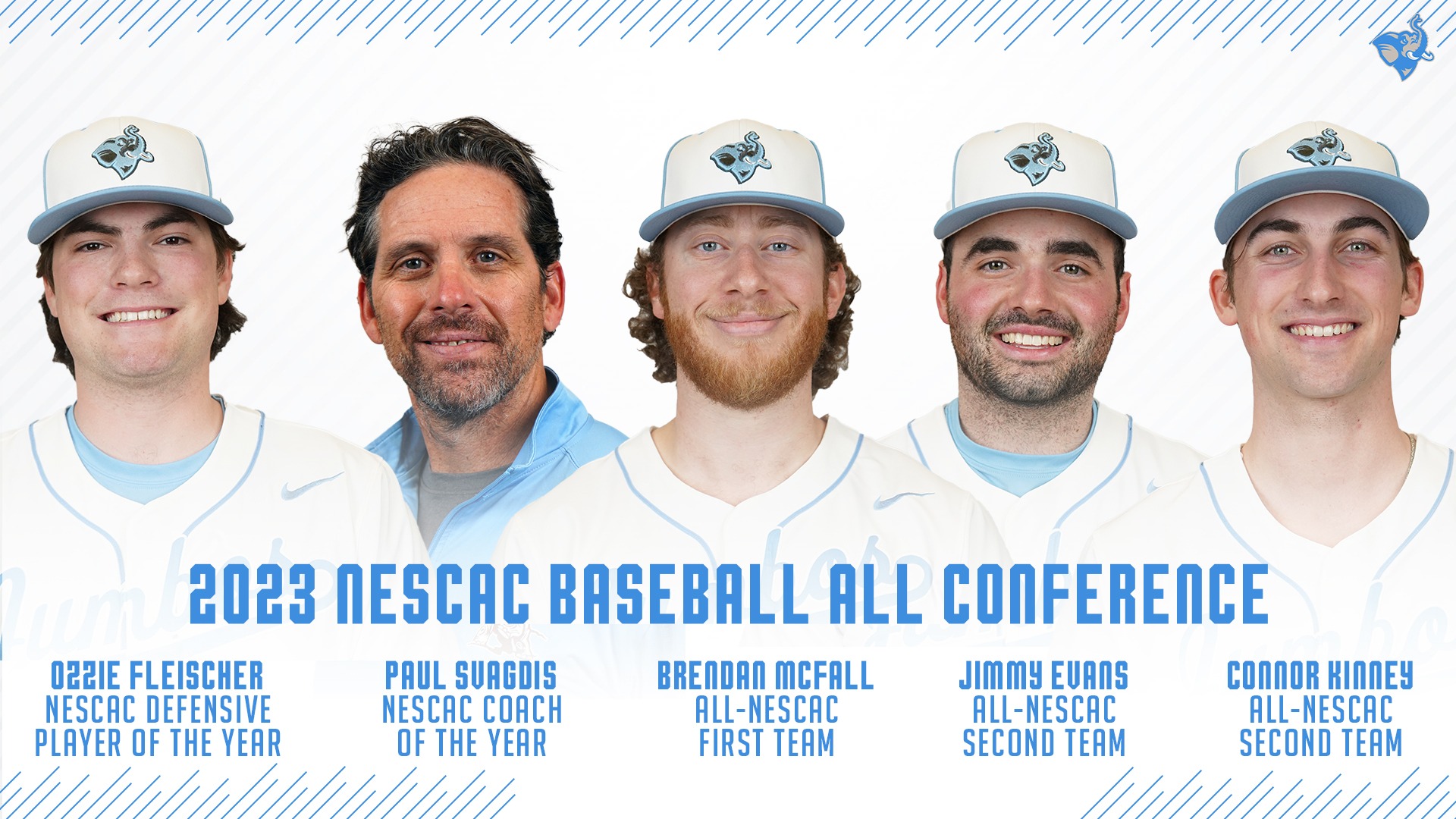 Fleischer, Svagdis Earn High Honors With Release Of NESCAC Baseball All ...