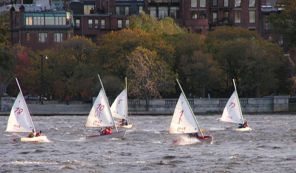 Two Tufts Dinghies Compete in Regis Trophy on Charles River - Tufts ...