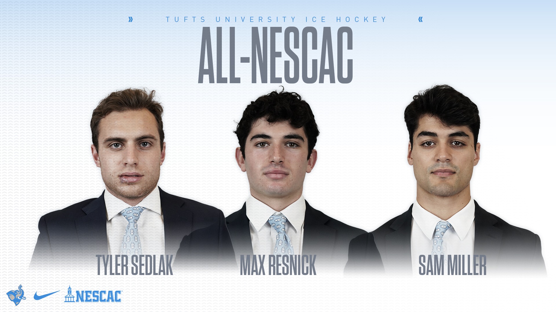 Three Jumbos on NESCAC All-Conference Hockey Team is Most Ever - Tufts ...