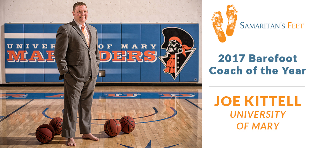 Kittell named Samaritan's Feet 2017 "Barefoot Coach of the Year ...