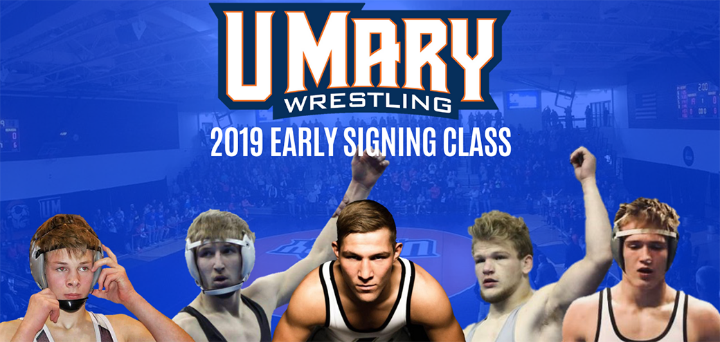 UMary Wrestling Adds Five New Recruits for 2019-2020 Season ...