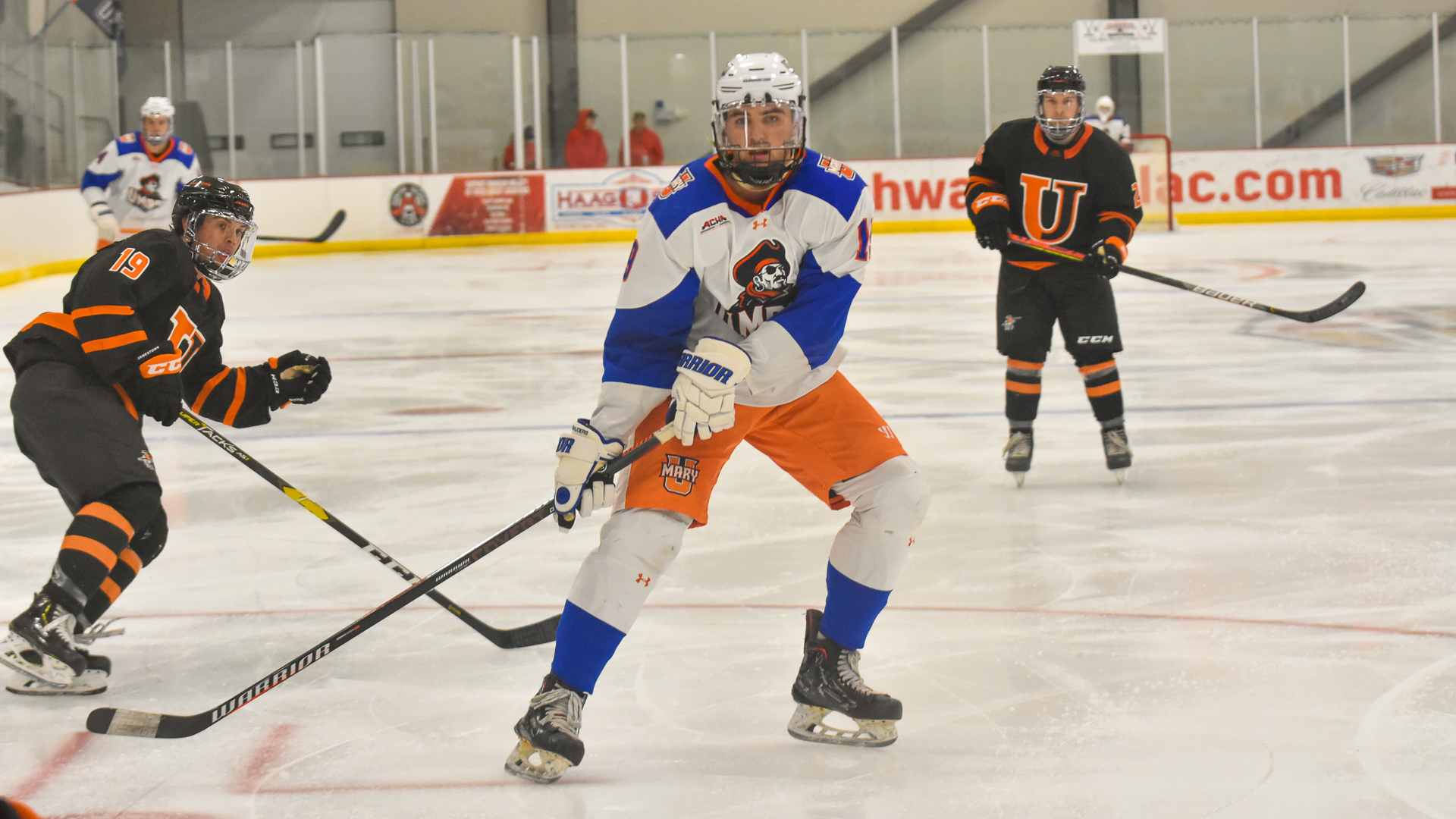 Huber caps Marauders rally in 4-4 draw with Jimmies - University of ...