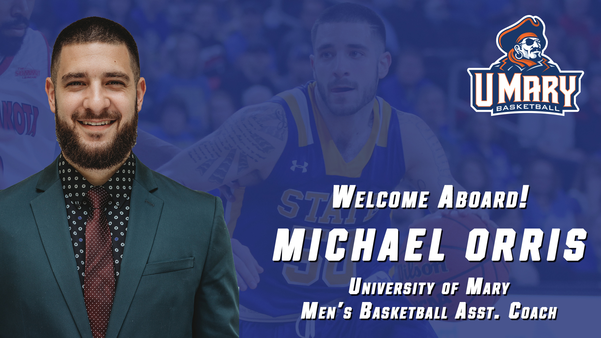 Former pro player Michael Orris named UMary men's basketball assistant ...