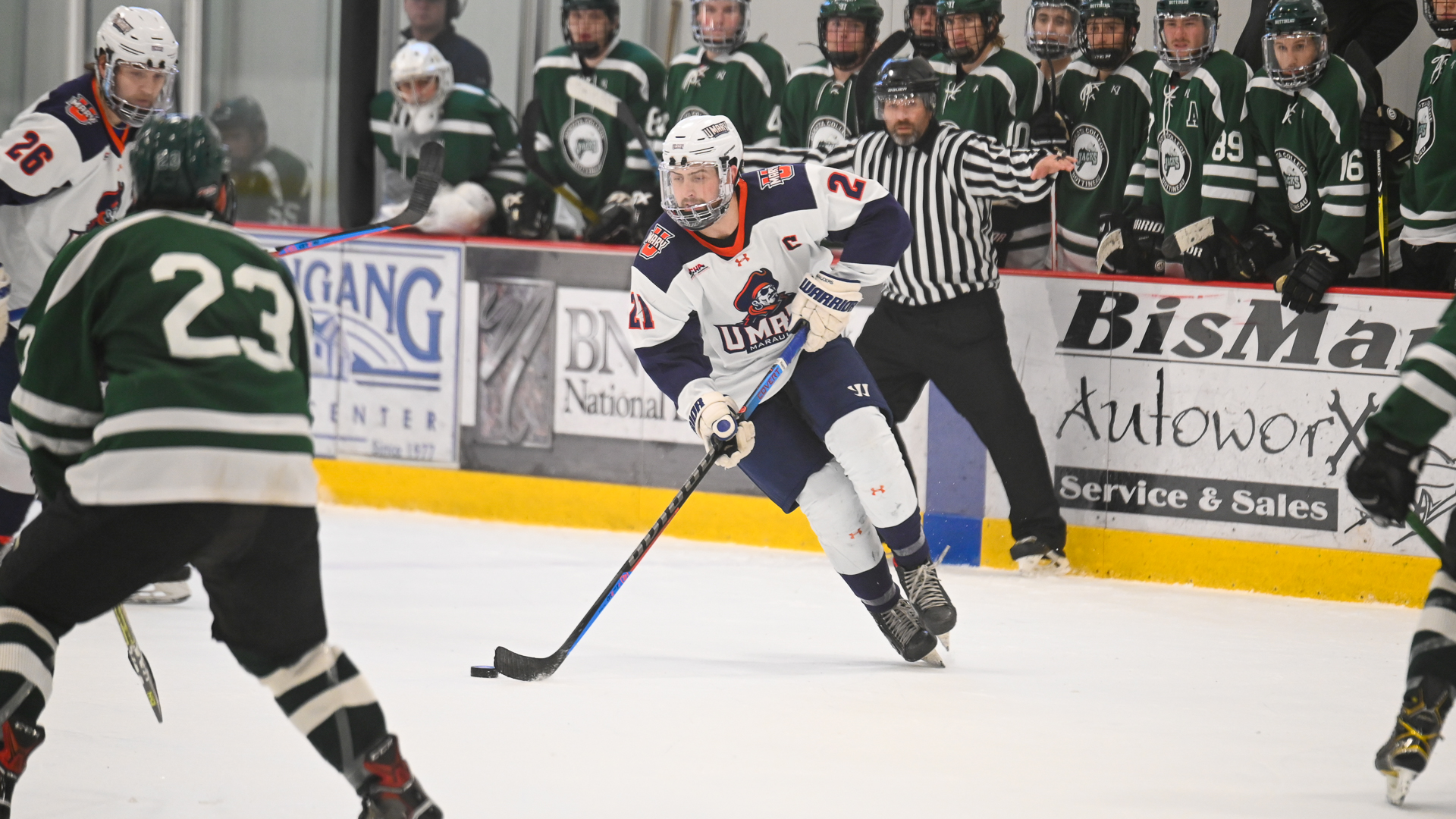 Zach Garrett - 2021-22 - Hockey - University of Mary Athletics