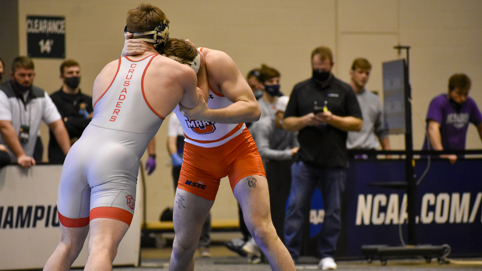 Marauders fall in a hard-fought dual to the #8 Rangers - University of ...