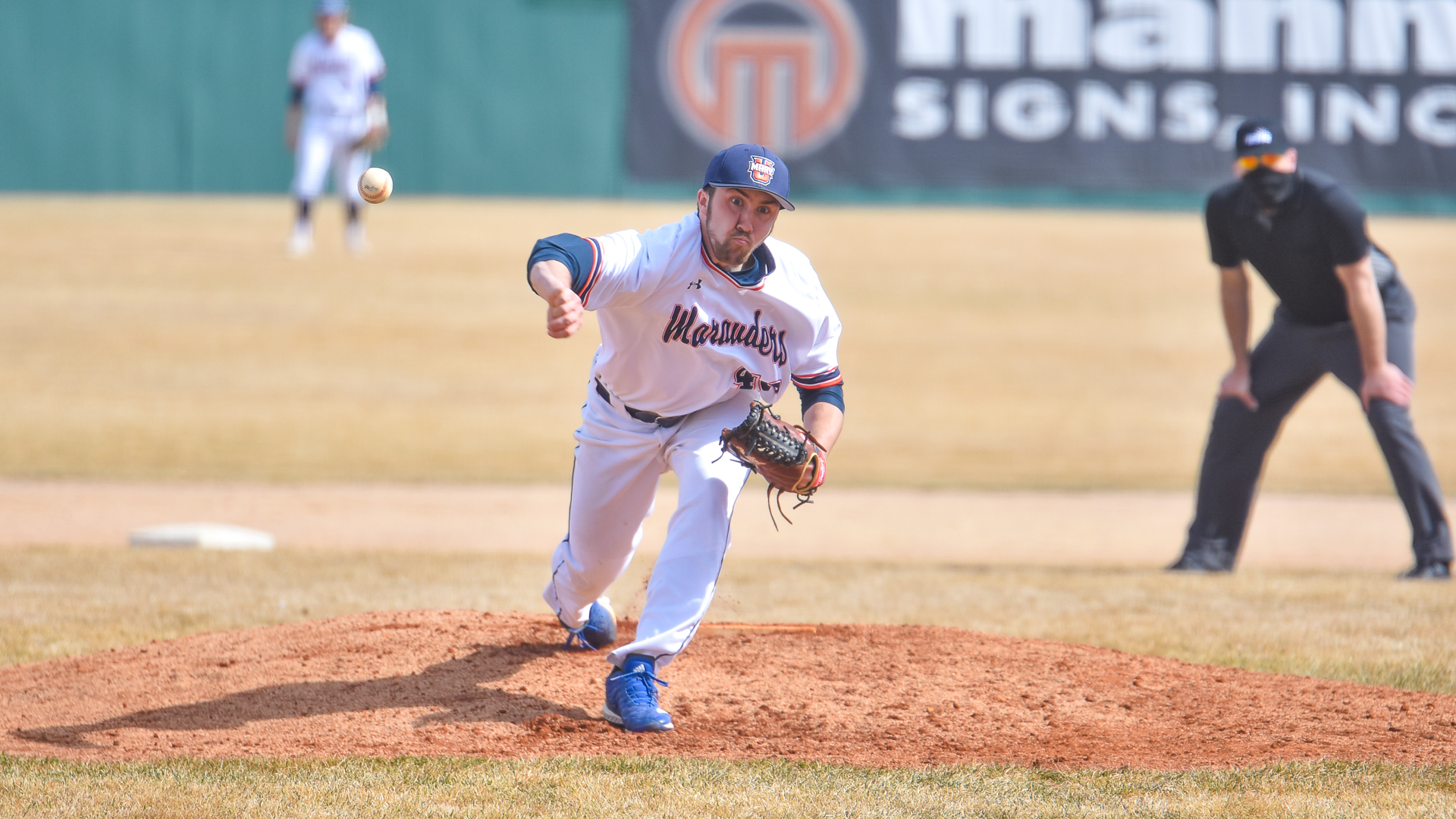 Schlimm grand slam Rallies Marauders over Cougars in home opener ...
