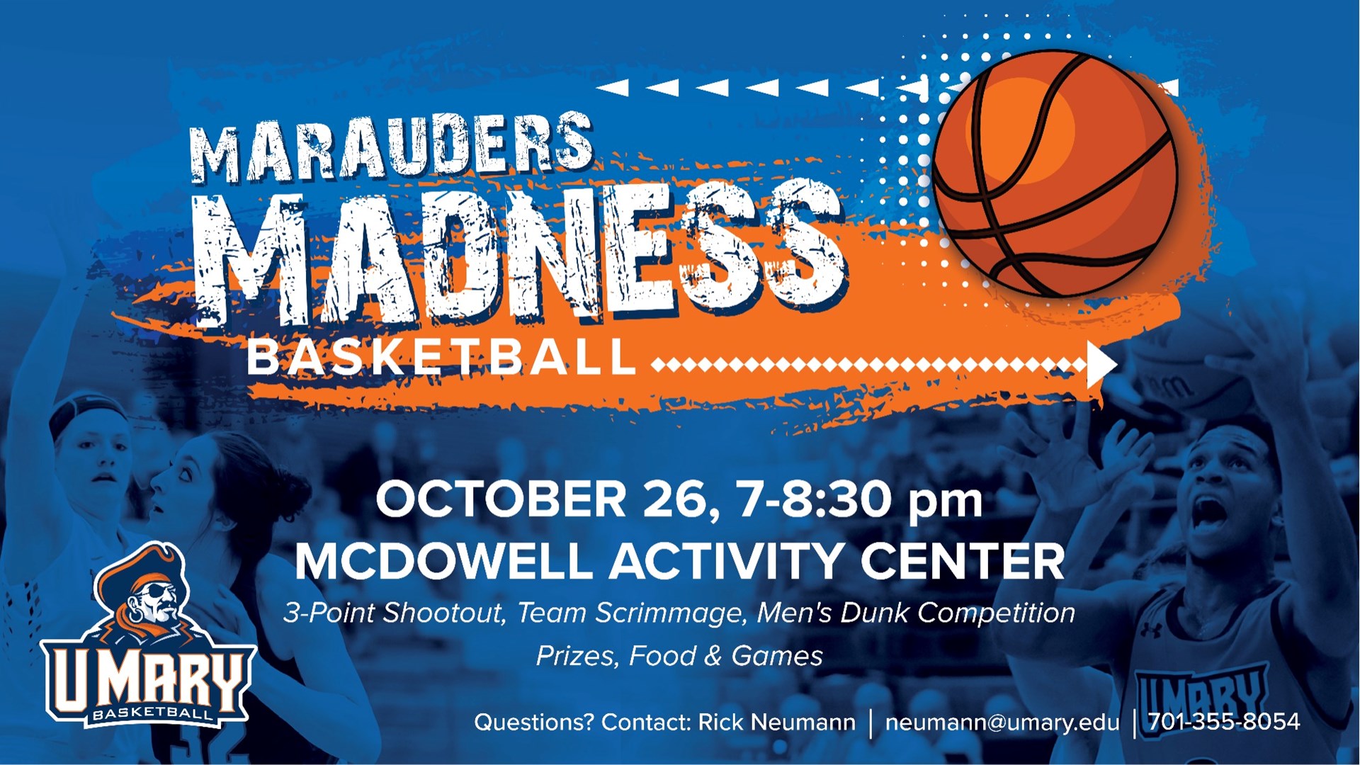 Meet the '22-23 UMary basketball teams at Marauders Madness on ...