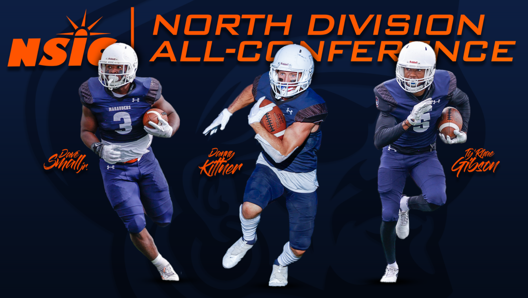 Kittner, Gibson and Small earn 2022 All-NSIC Football team honors ...