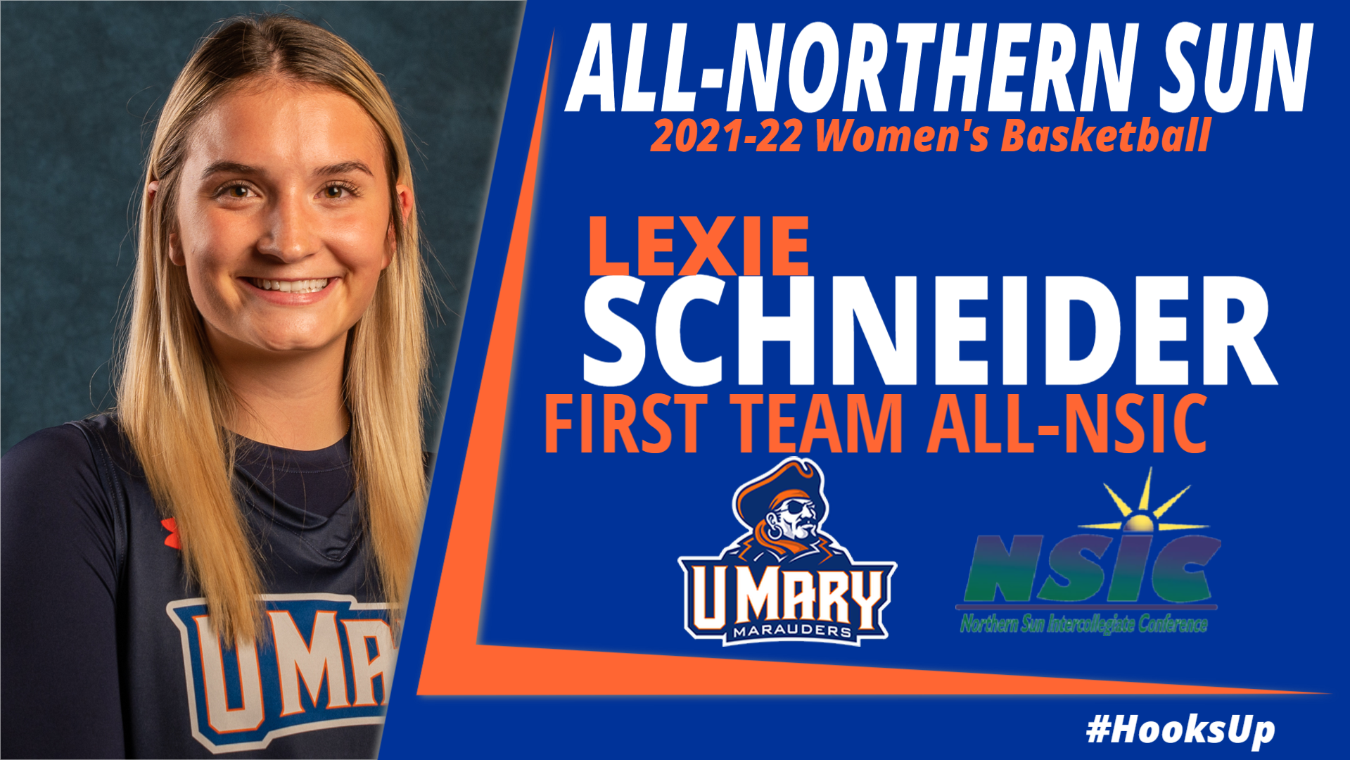 Schneider named to All-NSIC first team - University of Mary Athletics