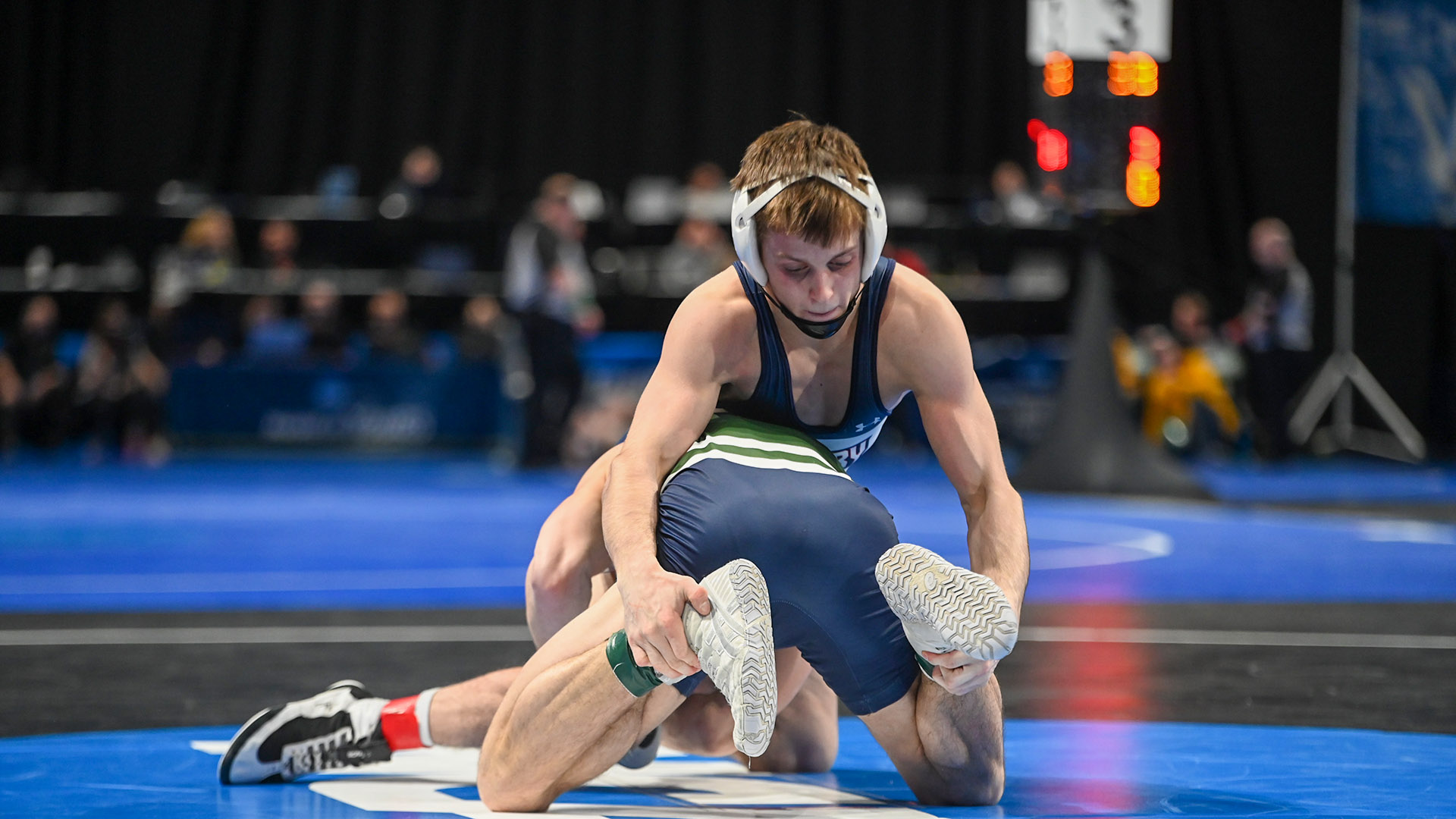 Barnhardt advances and earns All-American status after huge first day ...