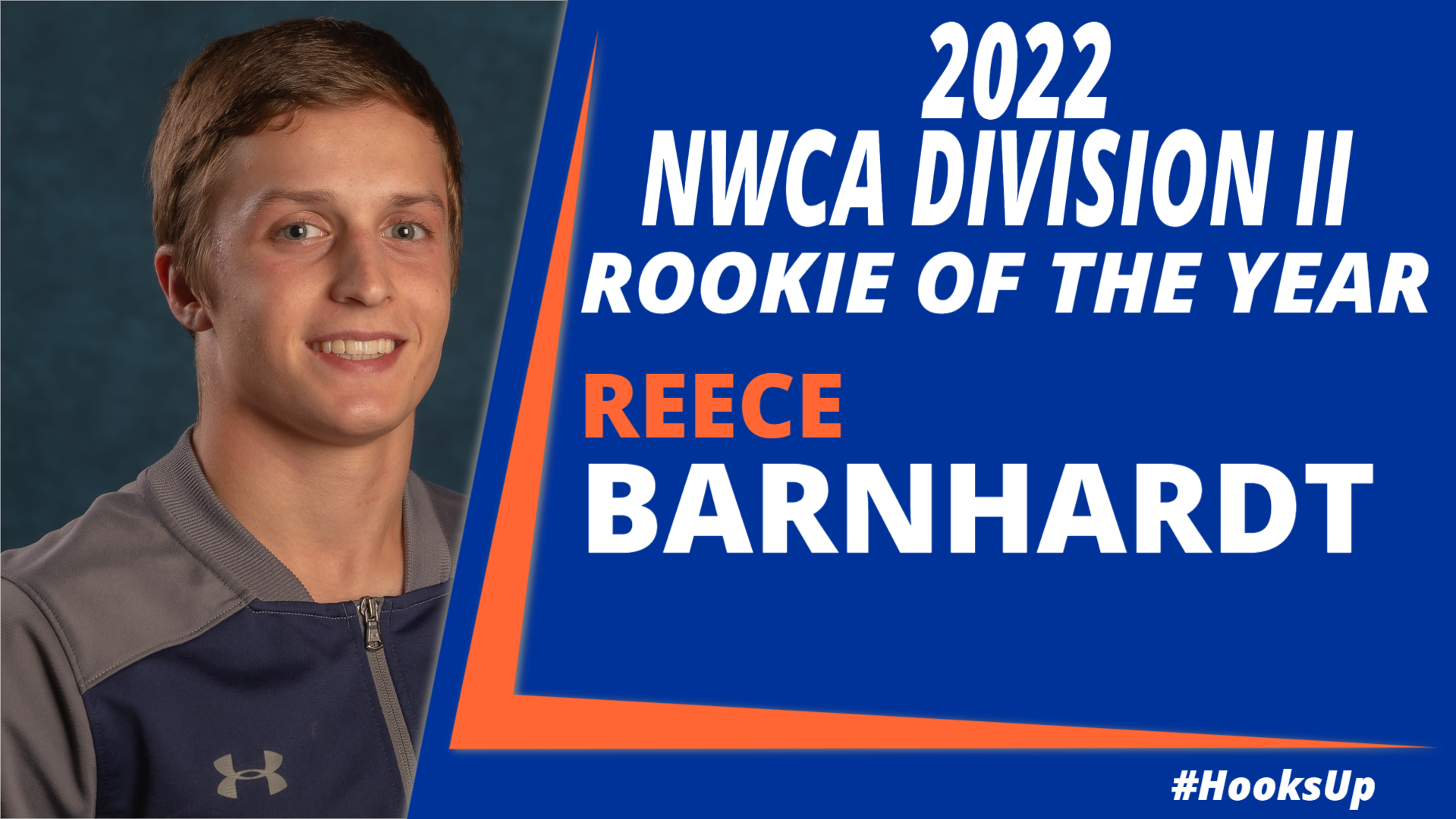 Reece Barnhardt awarded NWCA DII Rookie of the Year - University of ...
