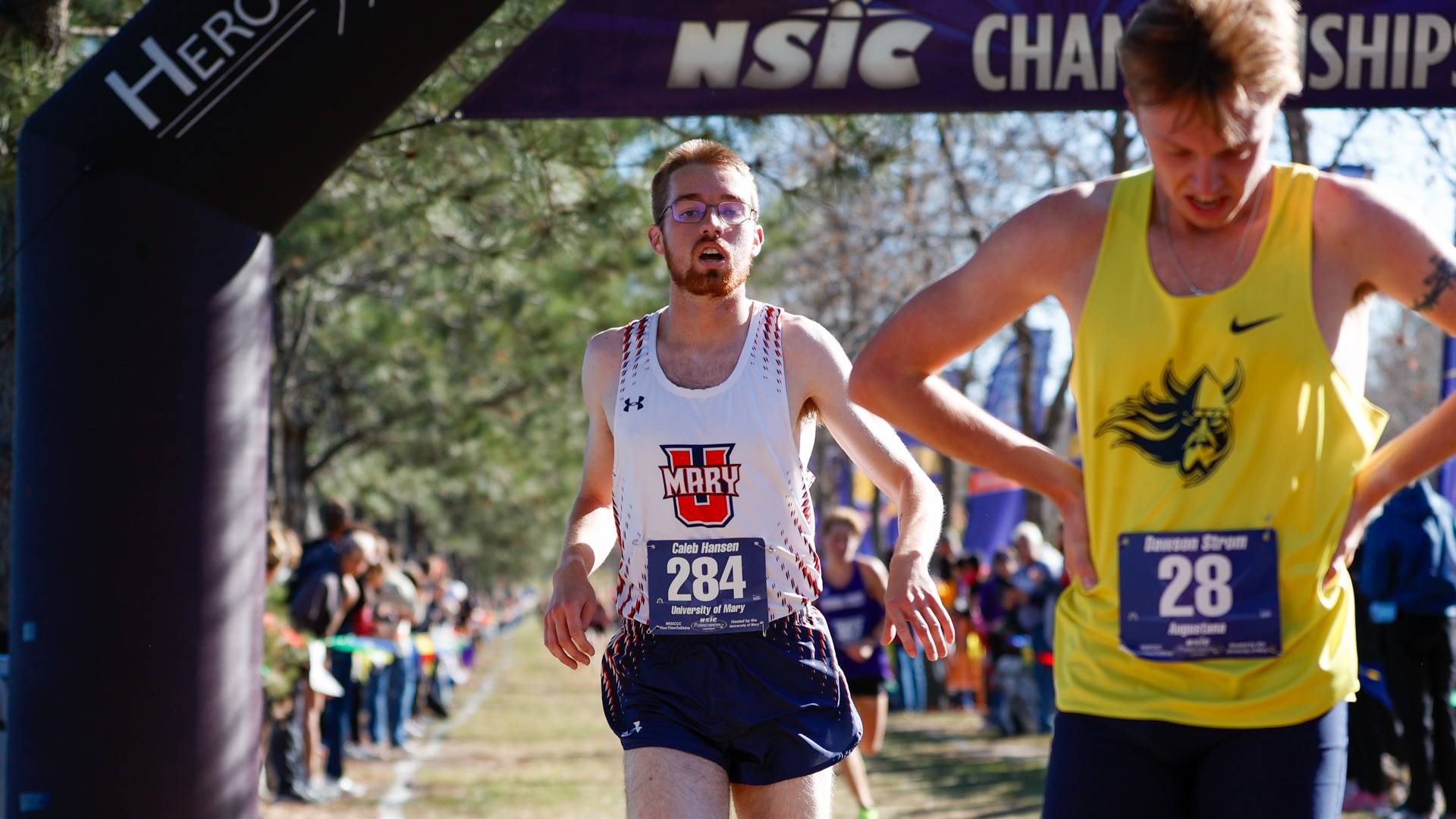 Big effort by Caleb Hansen lifts Marauders to 6th at 2023 NSIC Men's ...