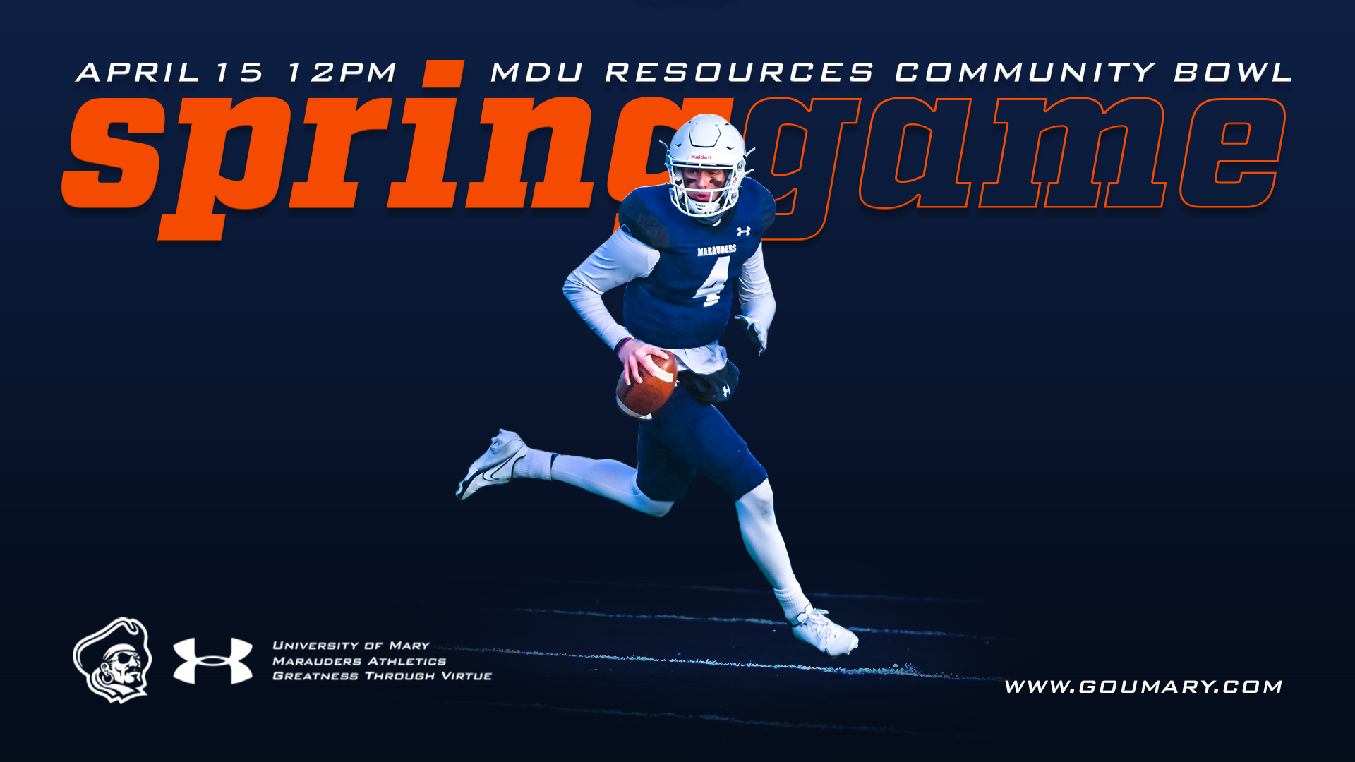 Marauders football Spring Game set for Saturday, April 15 - University ...