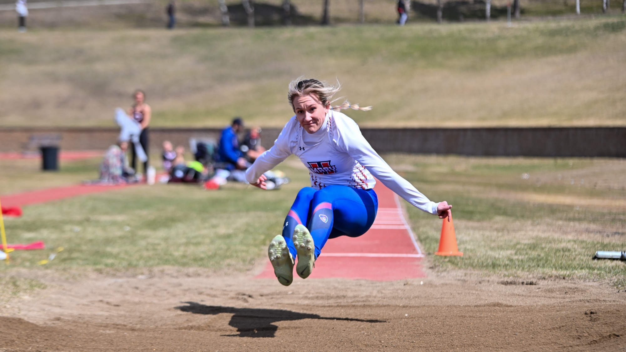 Passeri breaks long jump meet record at the NDSU Tune-Up - University ...