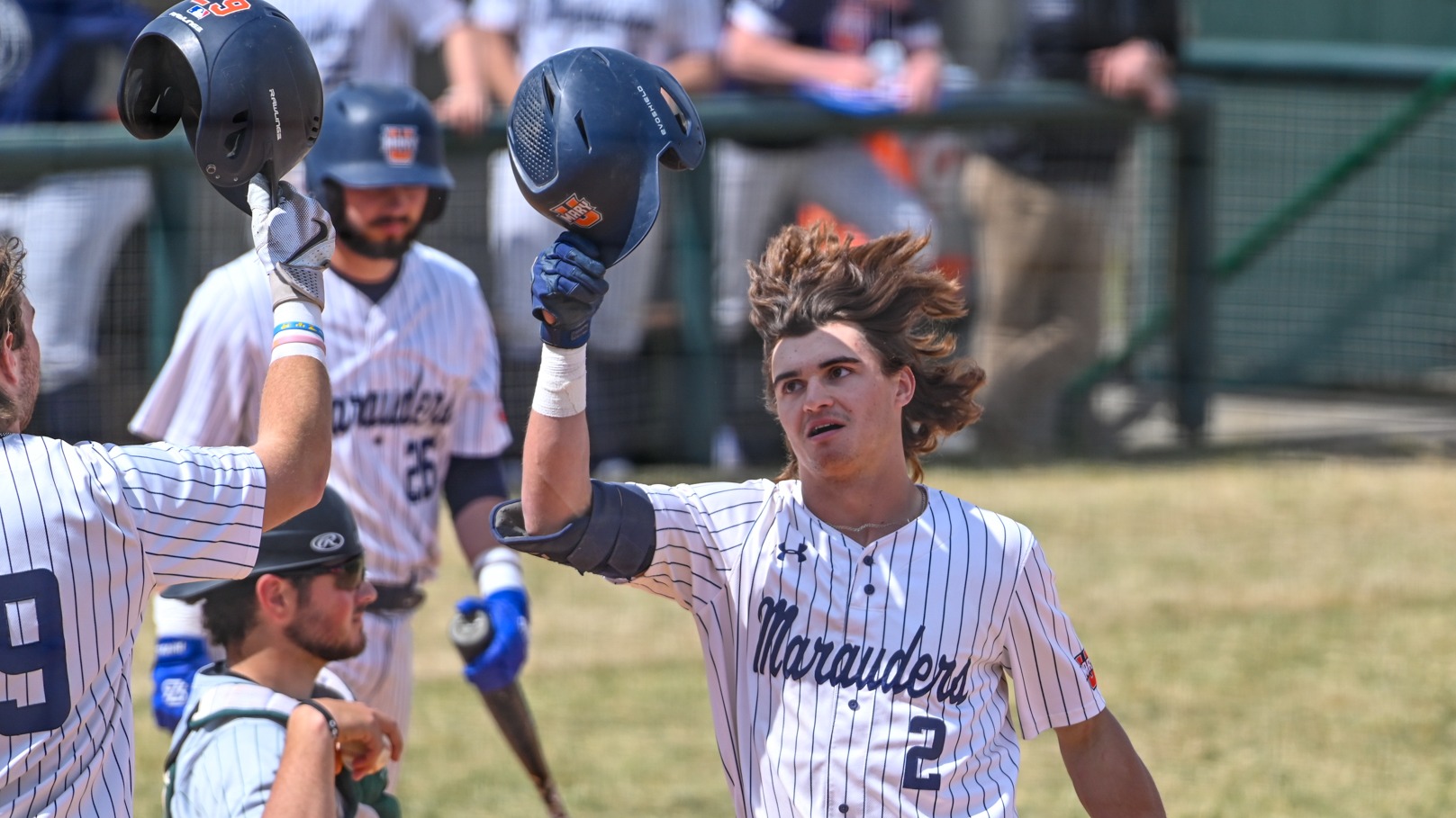 Haney drops the hammer as Marauders sweep Beavers - University of Mary ...