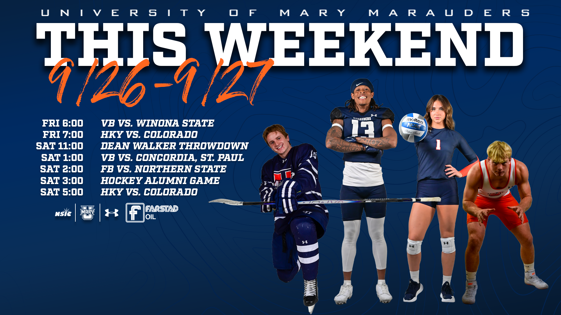 2025 Marauders football schedule announced - University of Mary Athletics