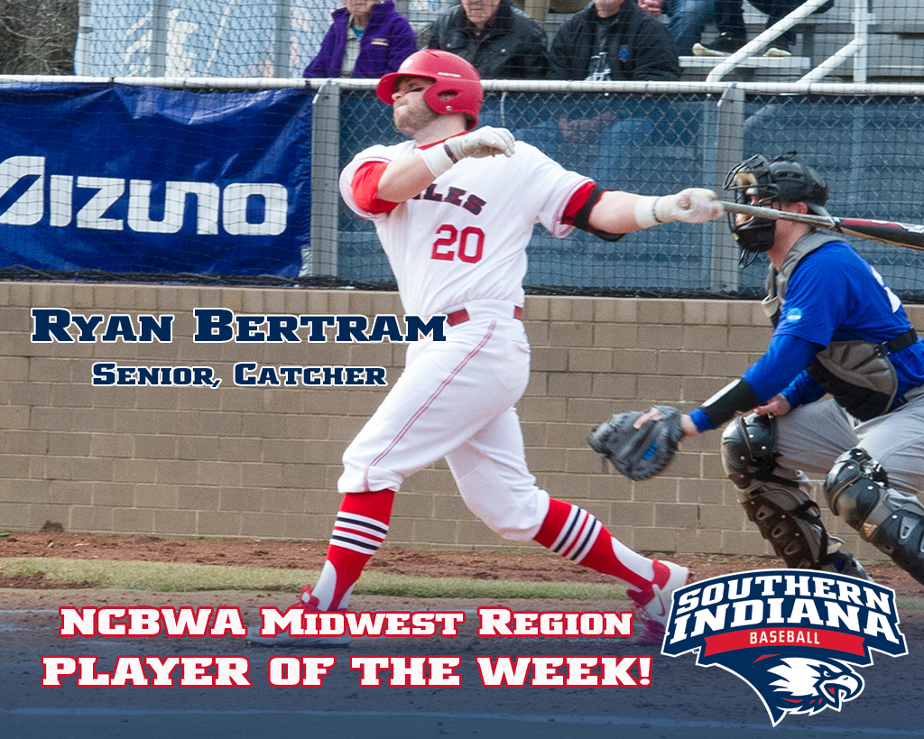 Ryan Bertram - 2016 - Baseball - University of Southern Indiana Athletics