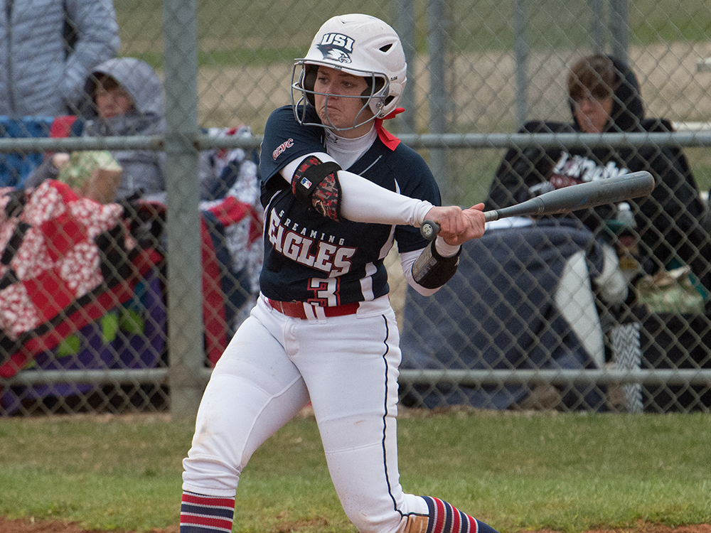 Leonhardt, Atkisson lift Eagles to DH sweep of Flyers - University of ...