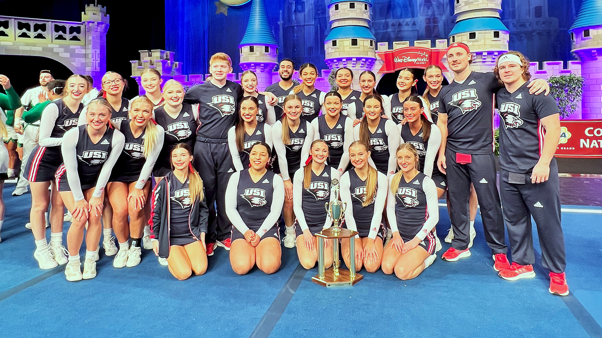 USI Cheer Team finishes fifth at nationals - University of Southern ...
