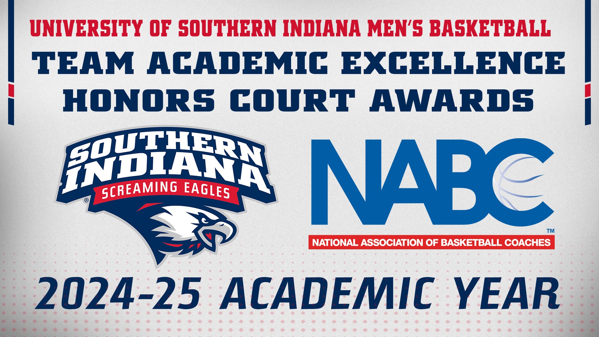 USI leads OVC Men's Basketball in 2024-25 academics - University of ...