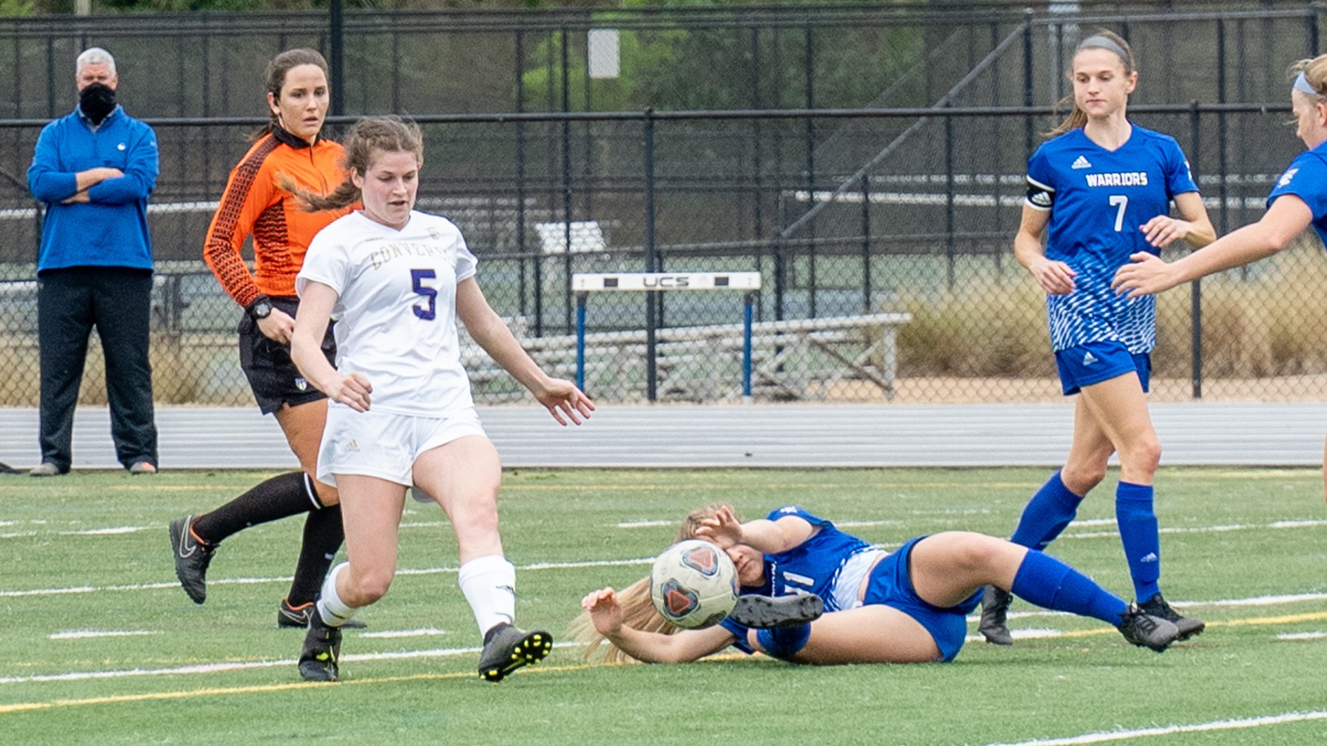 Valkyries Come Up Short in Defensive Battle - Converse University