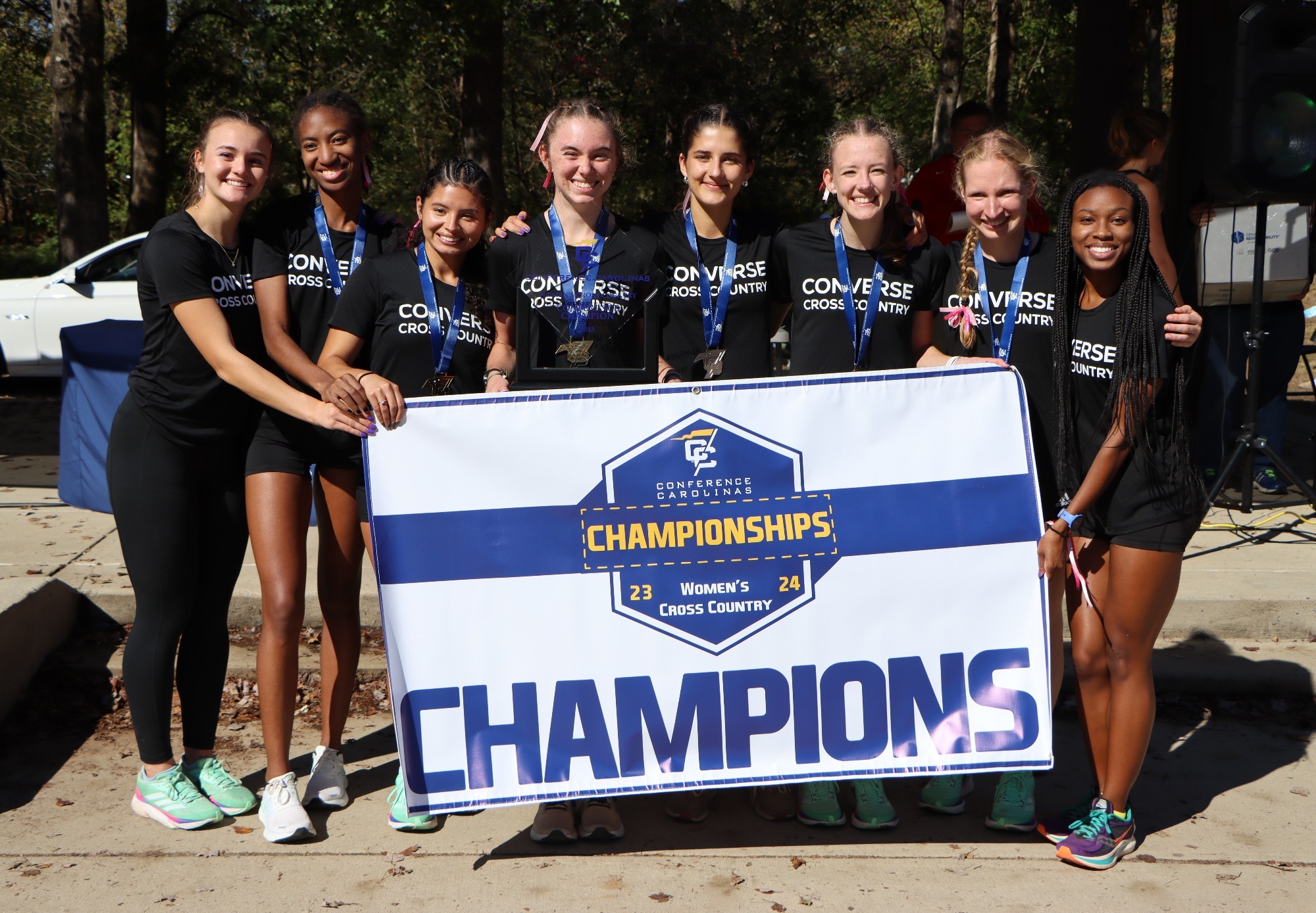 Converse Cross Country Freshmen Show Out in First Collegiate Race ...