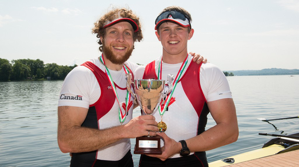 Double-gold for Fredrickson in International debut - University of ...