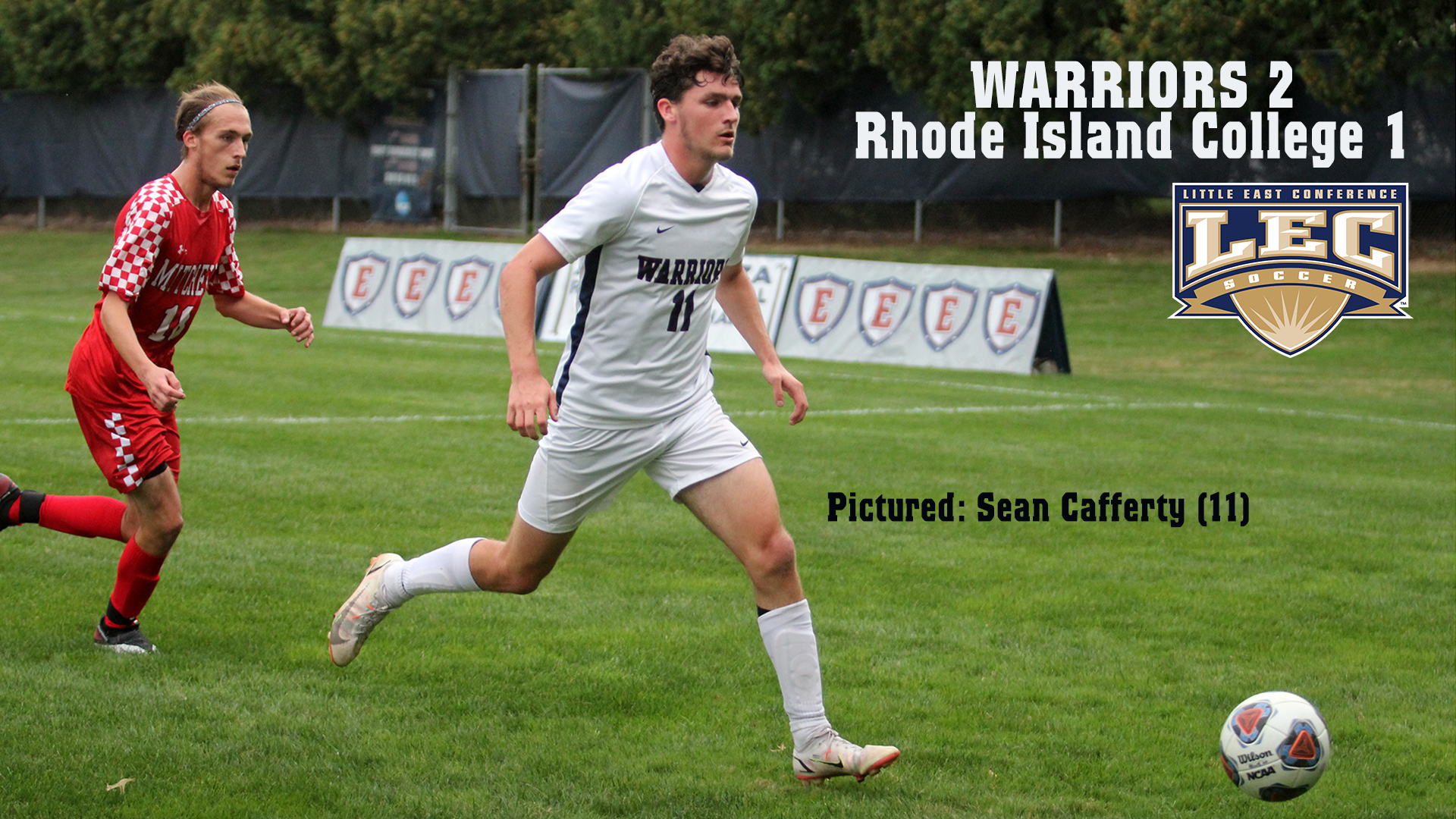 Men's Soccer: Richards and Cafferty Power Warriors Past Anchormen in ...