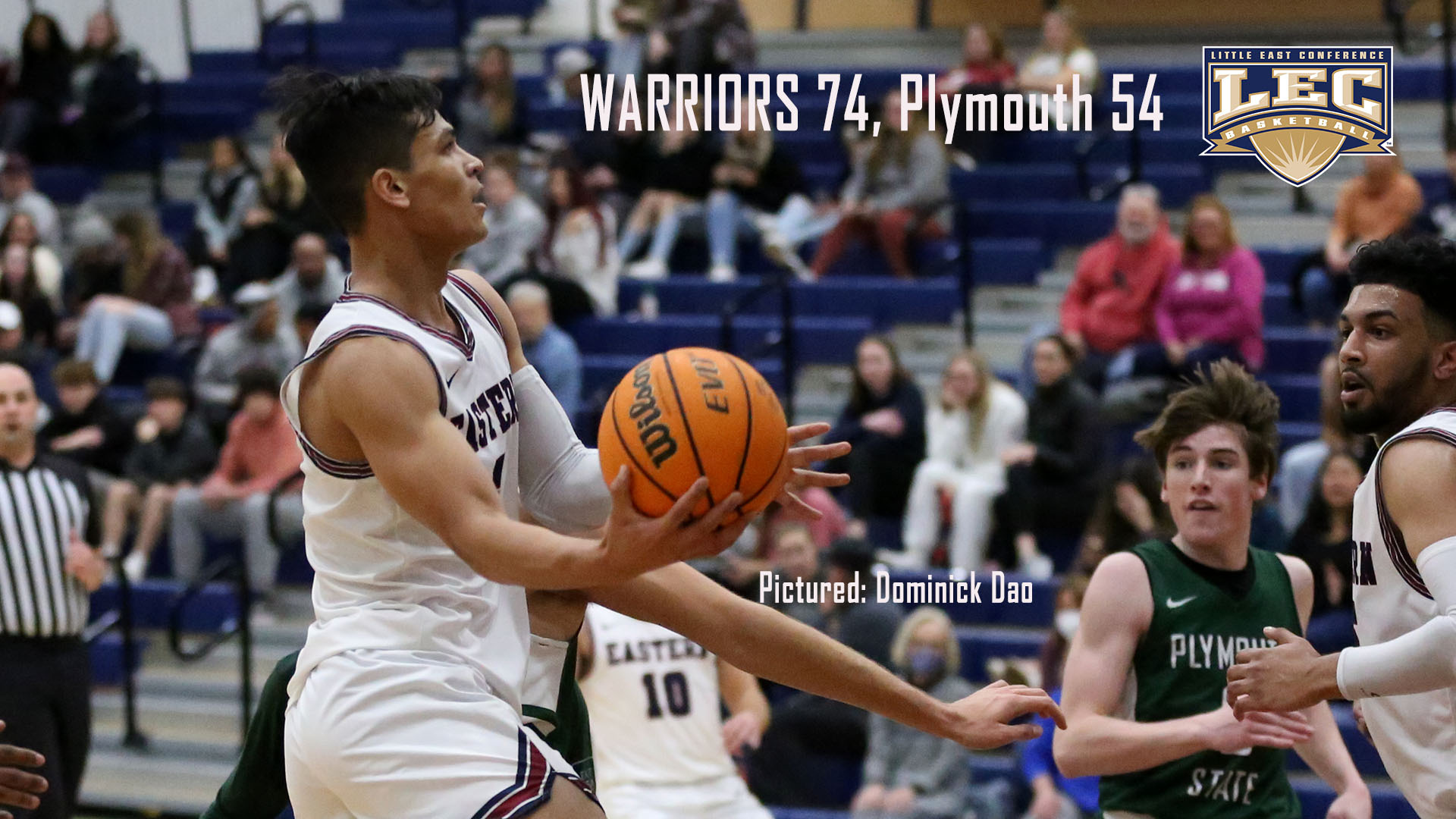 Men's Basketball: Dao Dom-Inates Plymouth as Warriors End Skid ...