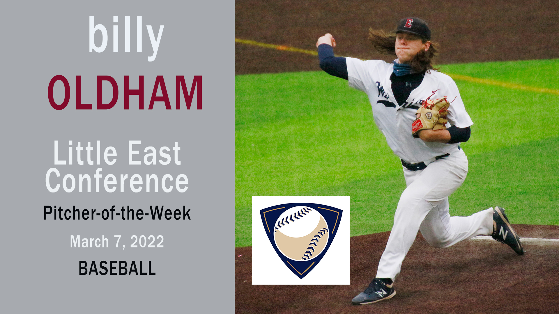 Billy Oldham - 2022 - Baseball - Eastern Connecticut State University