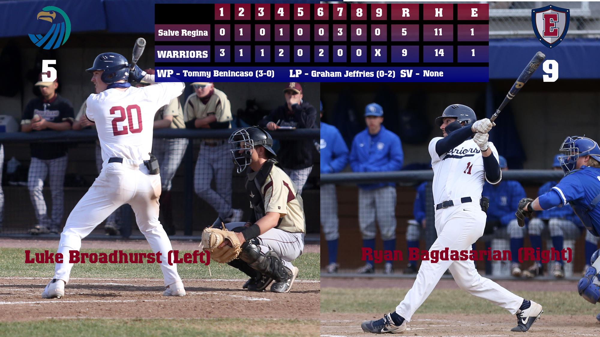 Baseball: Mesagno's Mash and Broadhurst's Bat Power Warriors Past Salve ...