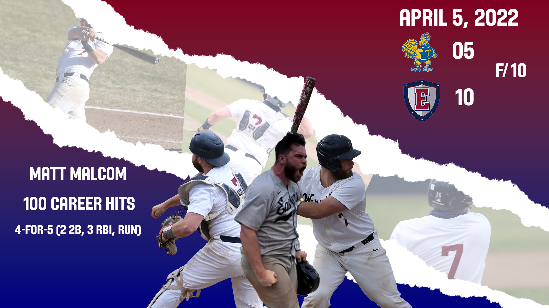 Matt Malcom - 2023 - Baseball - Eastern Connecticut State University