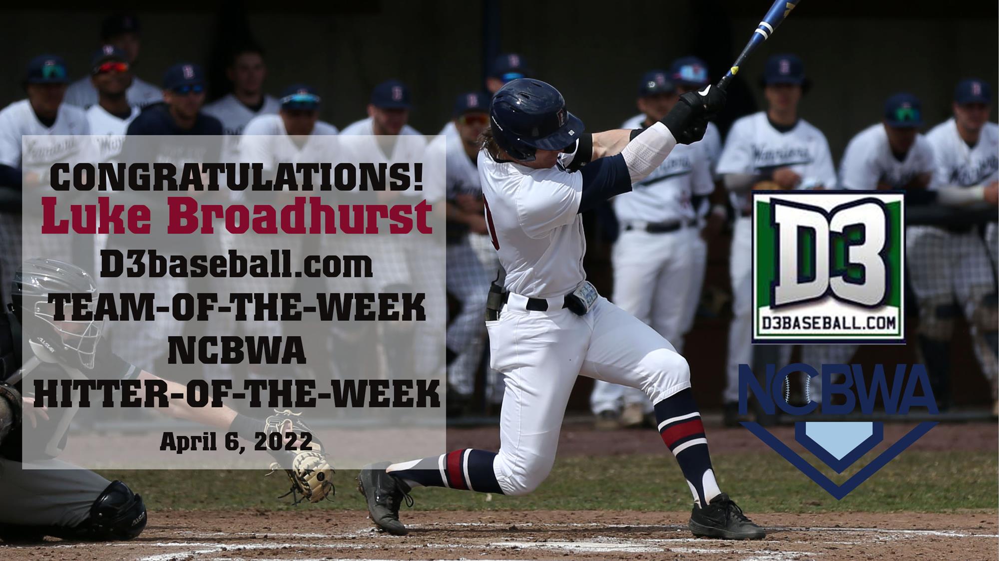 Luke Broadhurst - 2022 - Baseball - Eastern Connecticut State University