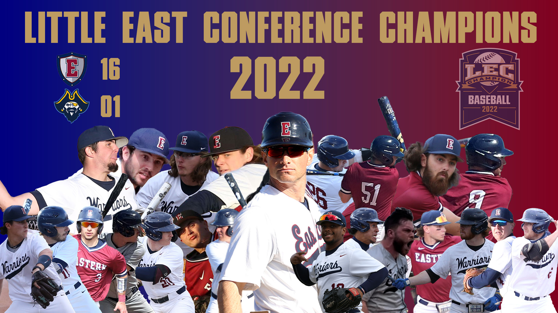 Baseball: Back On Top! Warriors Win Record Tenth Little East Title ...
