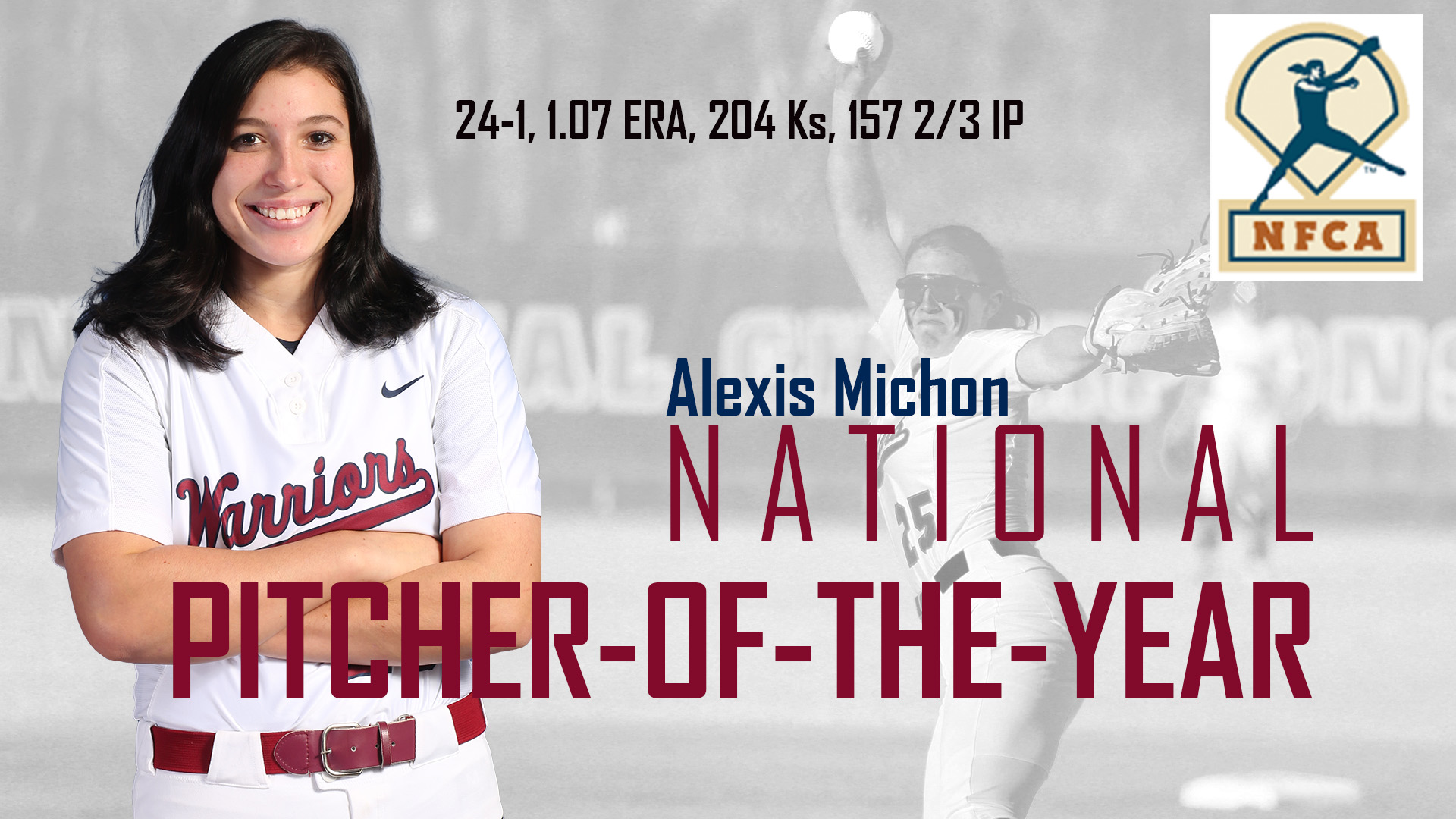 Alexis Michon - 2022 - Softball - Eastern Connecticut State University