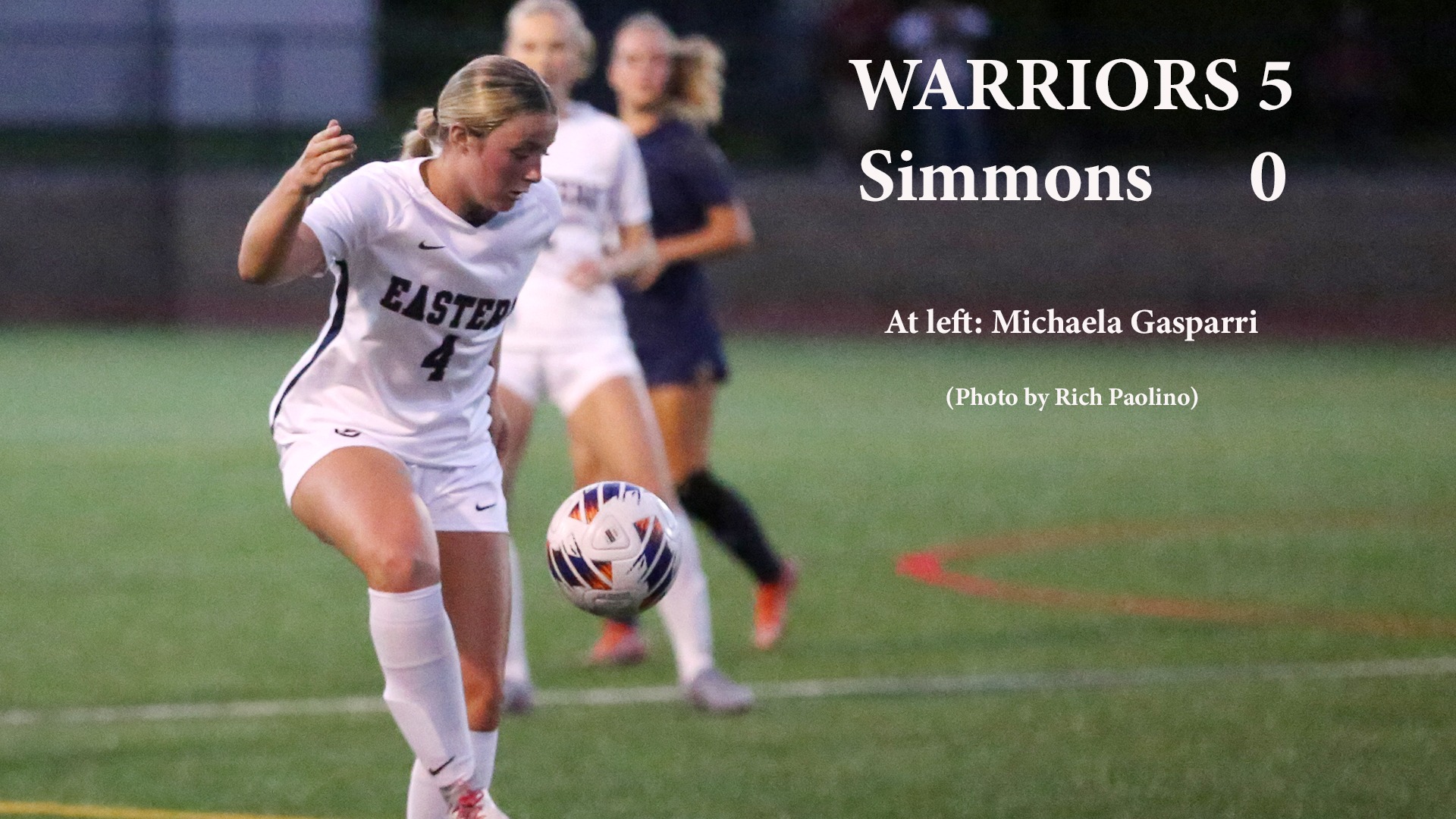 Zhiminaicela and Gasparri Power Warriors Past Castleton in Little East ...