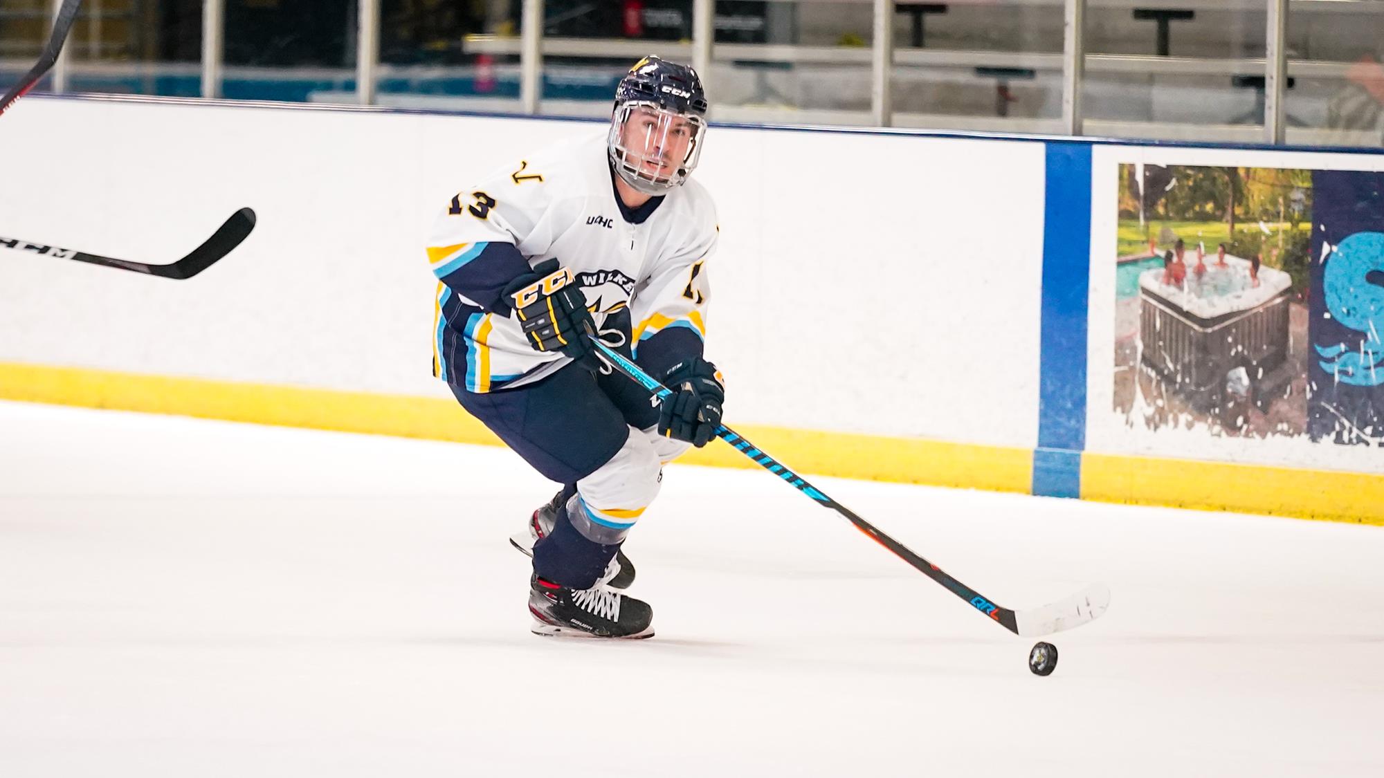 Pidro Goaltending, Power Play Lifts No. 14 Wilkes Men’s Ice Hockey to 6 ...