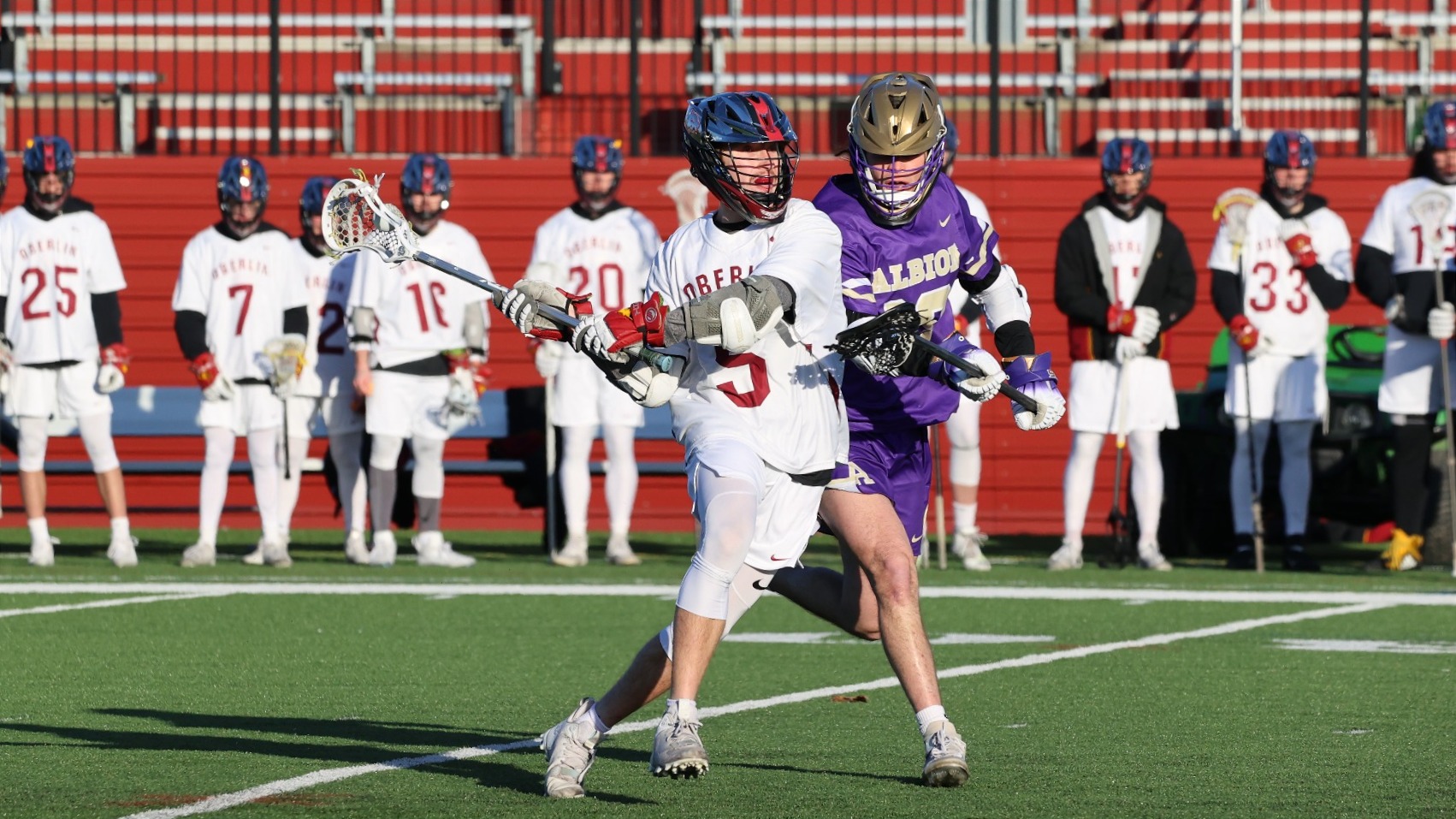 First-Years Combine for Ten Goals In Rout of Adrian - Oberlin College ...