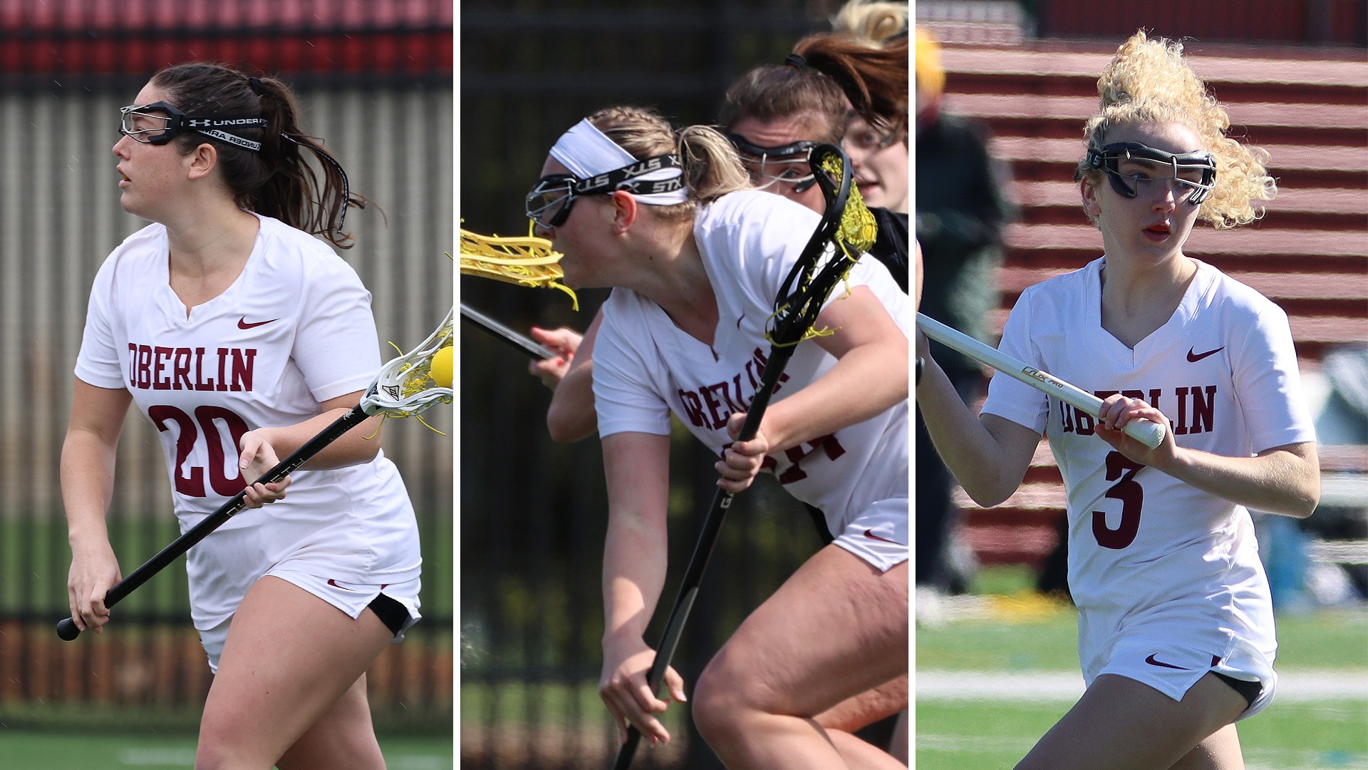 Lacrosse Earns Three All-Conference Nods - Oberlin College Athletics