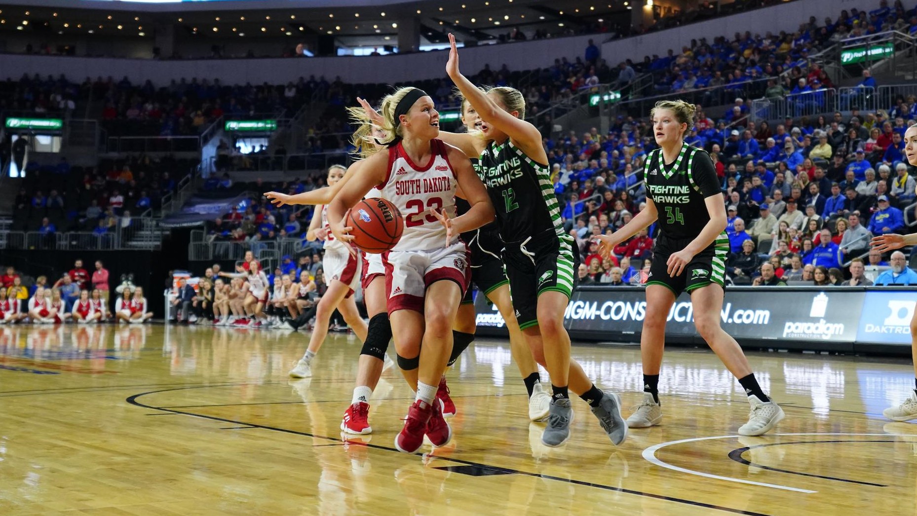 Headed back to the ship! - University of South Dakota Athletics