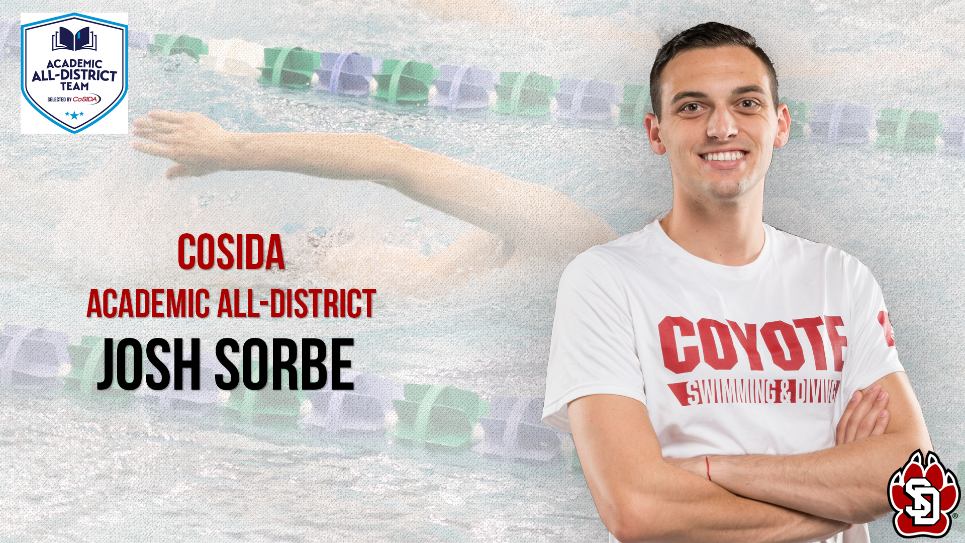 Sorbe earns CoSIDA All-District honor - University of South Dakota ...