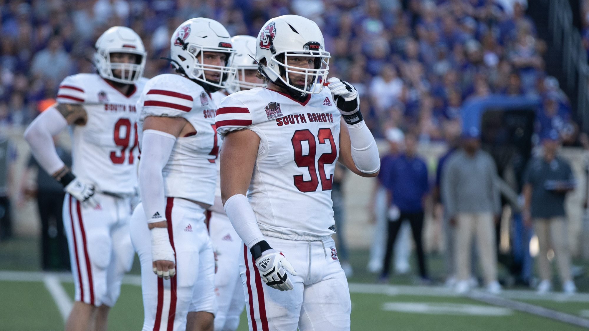 Roane nominated for AFCA Good Works Team - University of South Dakota ...