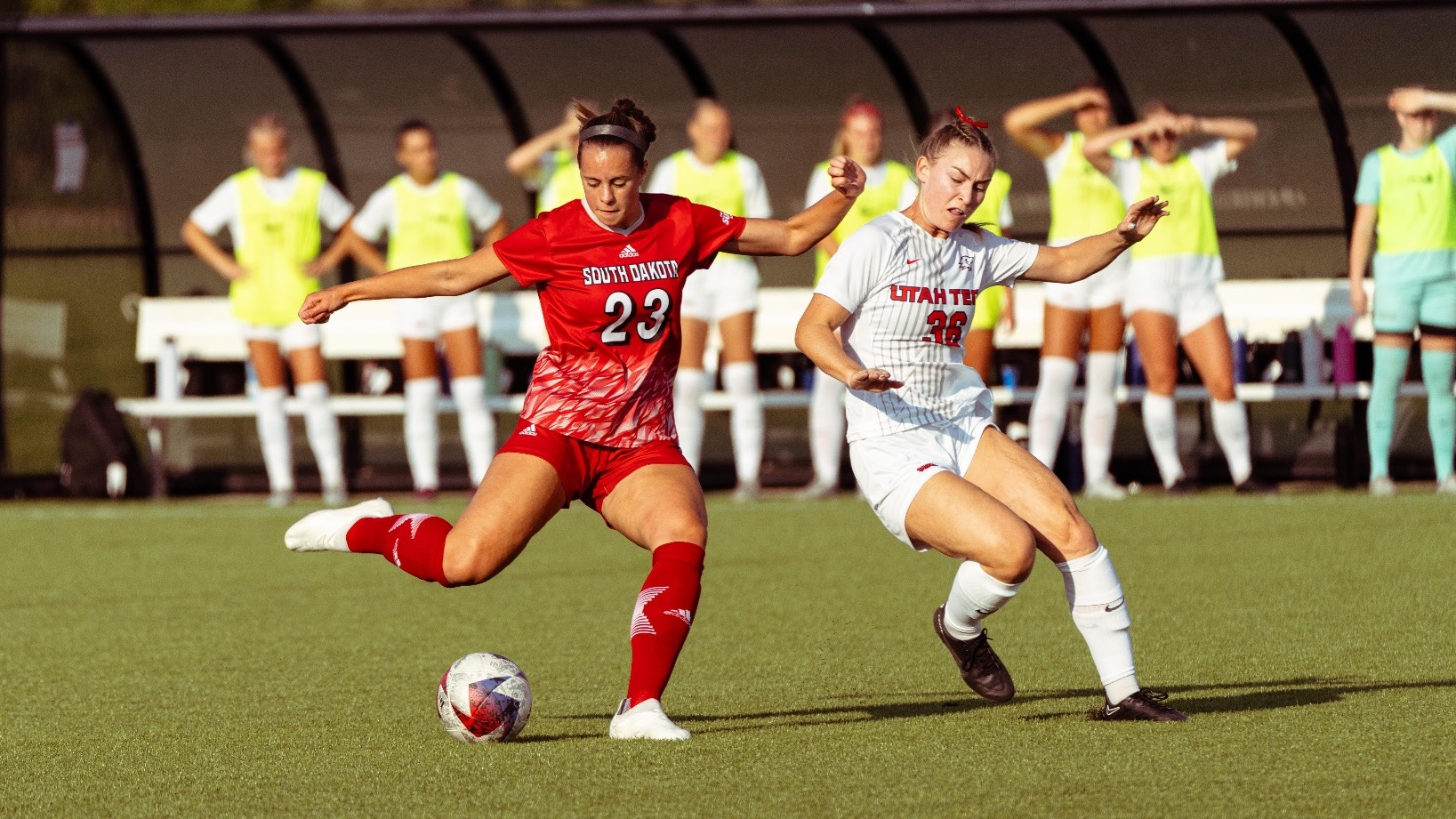 Utah Tech spoils season opener - University of South Dakota Athletics