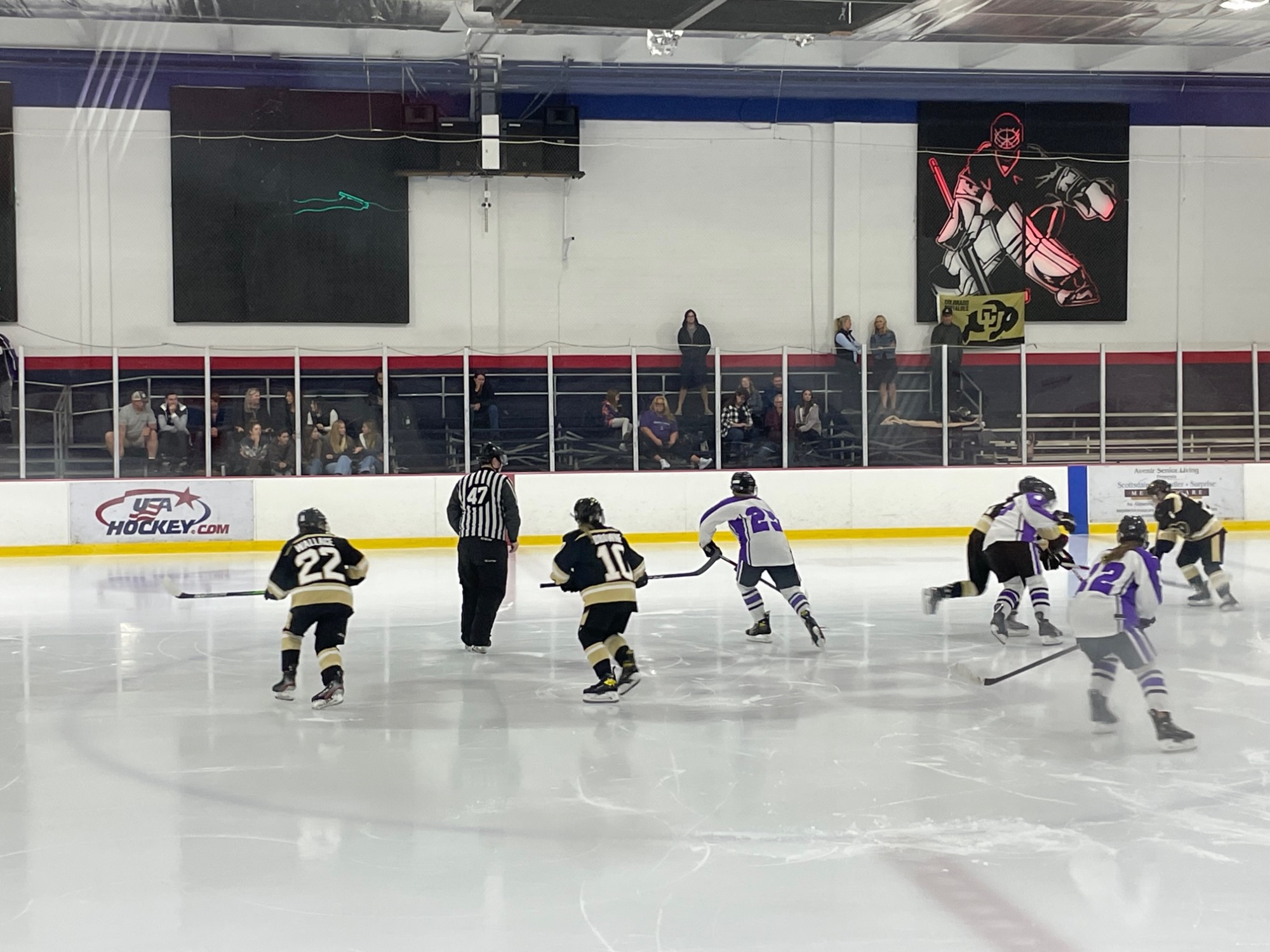 GCU Women’s Hockey begins home side of schedule with 3-0 win Friday ...
