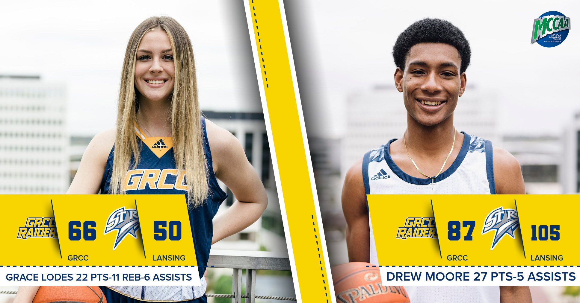 Lodes leads the Raiders to the Postseason with victory over Lansing ...