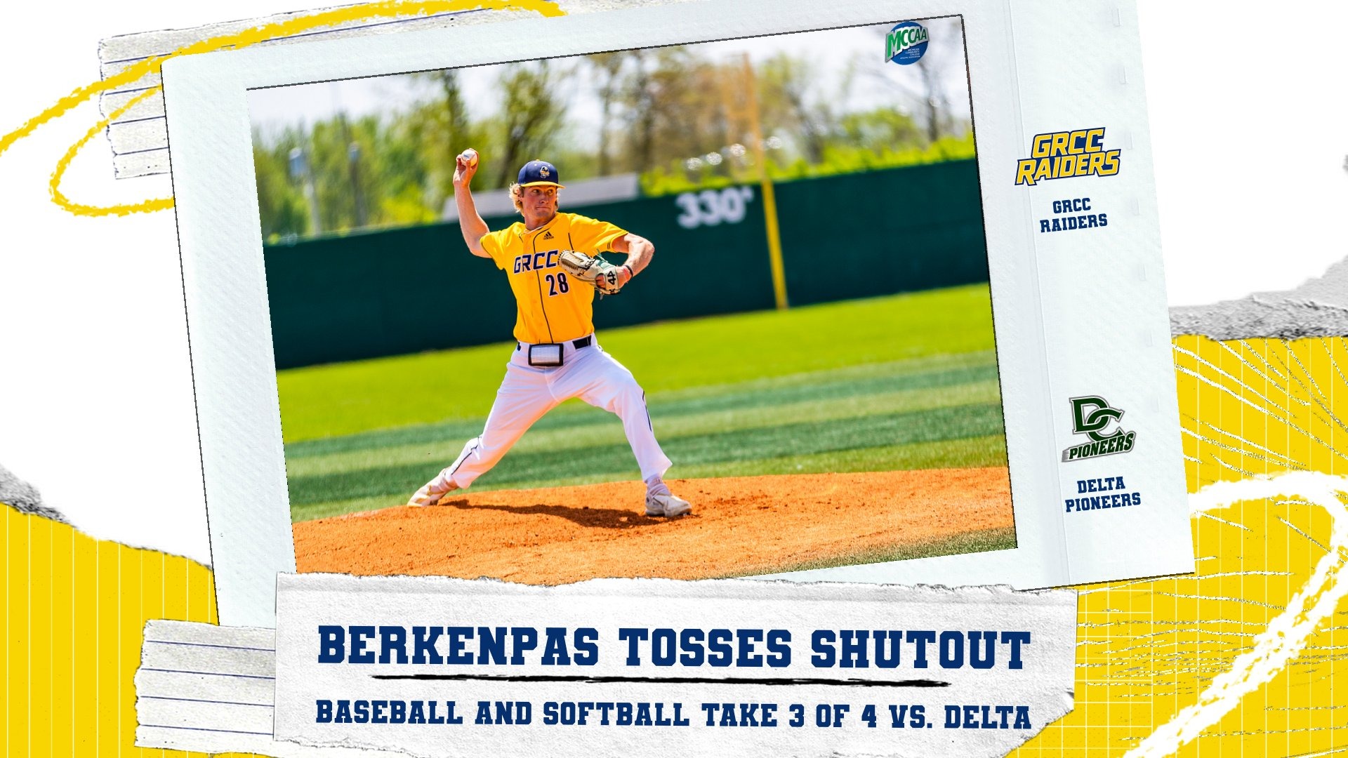 Baseball and softball teams take three of four in opening games of ...