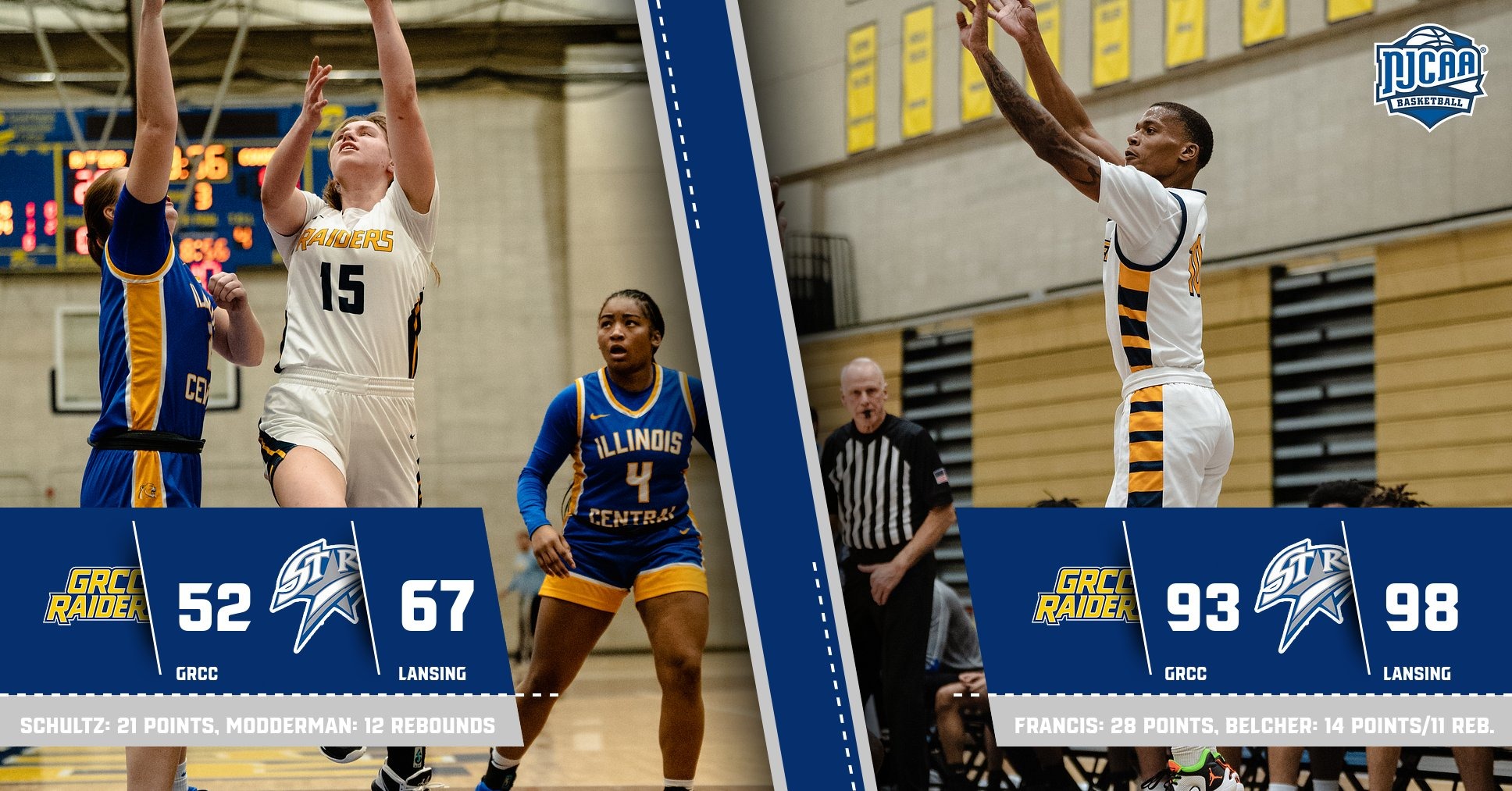 Schultz's career-high 21 points not enough in loss at Lansing - GRCC ...
